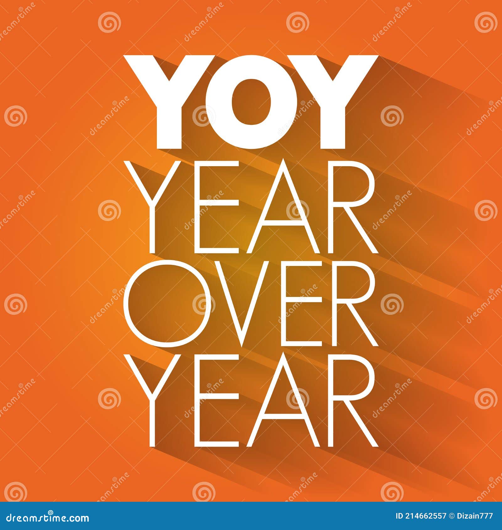 YOY - Year Over Year Acronym, Business Concept Background Stock ...