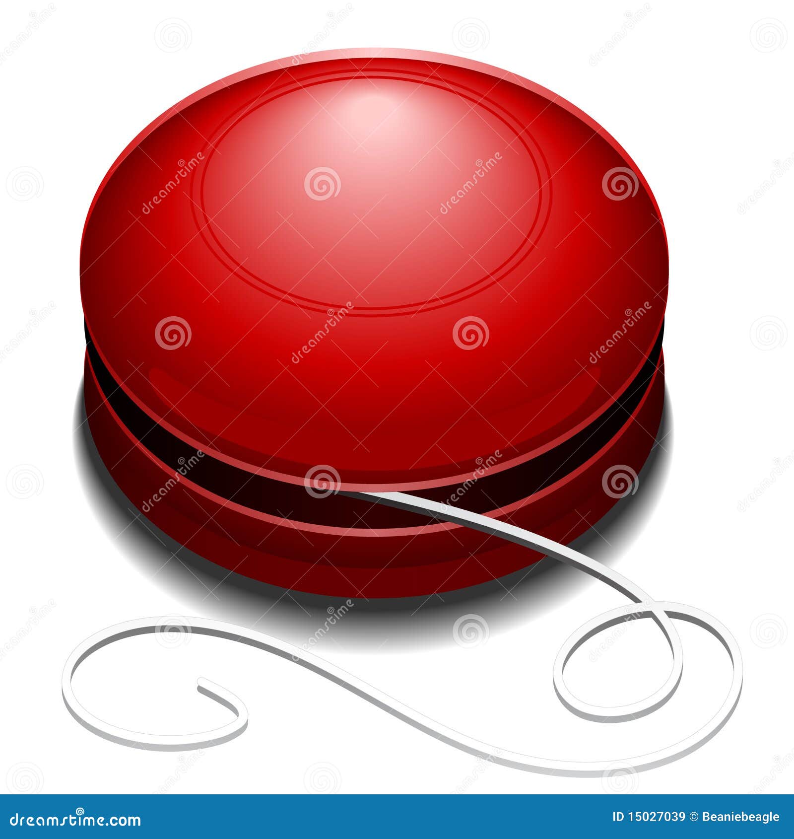 Yoyo Toy Isolated Icon Vector Illustration | CartoonDealer.com #90406154