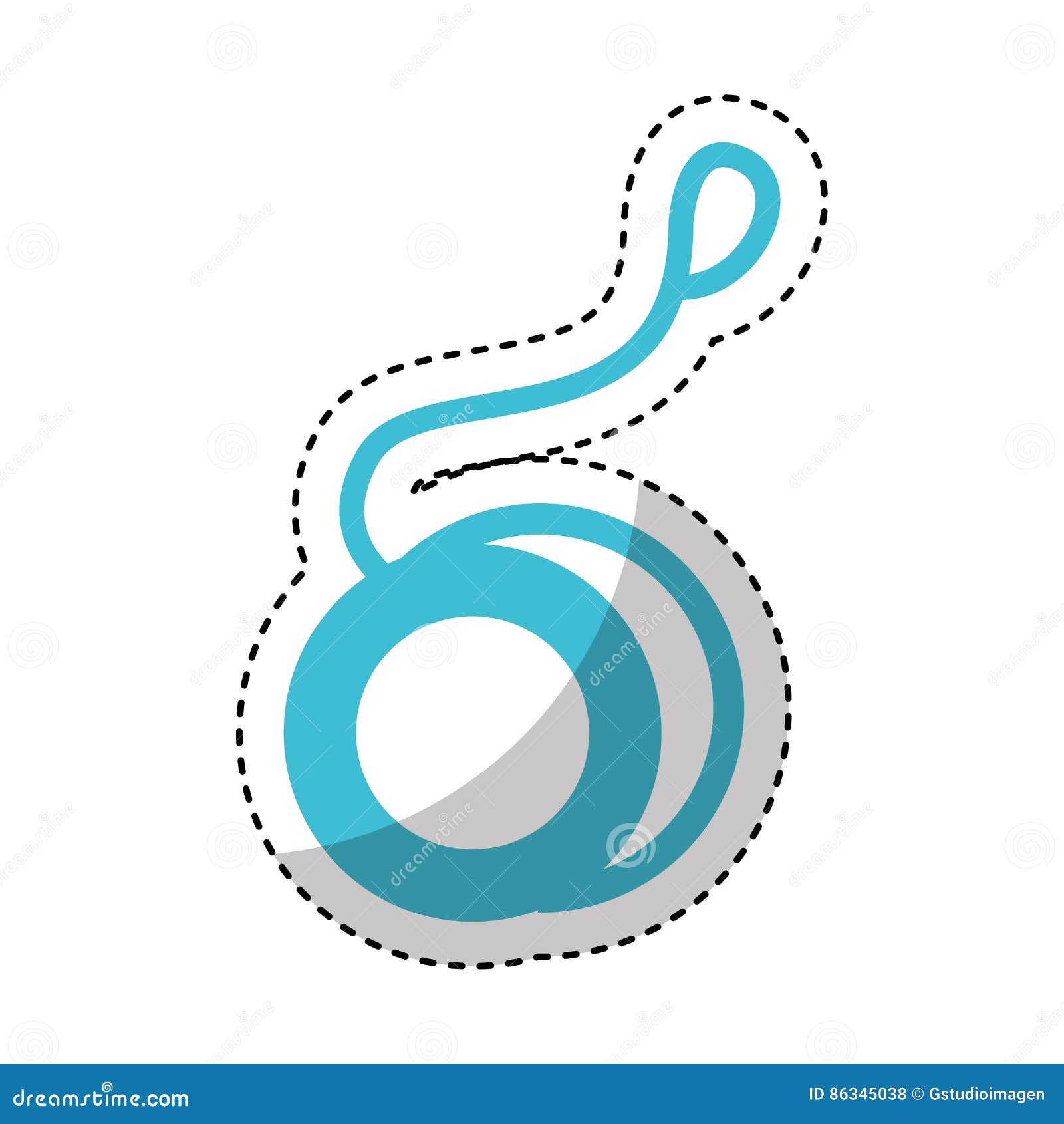 Yoyo toy isolated icon stock vector. Illustration of vector - 86345038 Yoyo toy isolated icon stock vector. Illustration of vector - 86345038