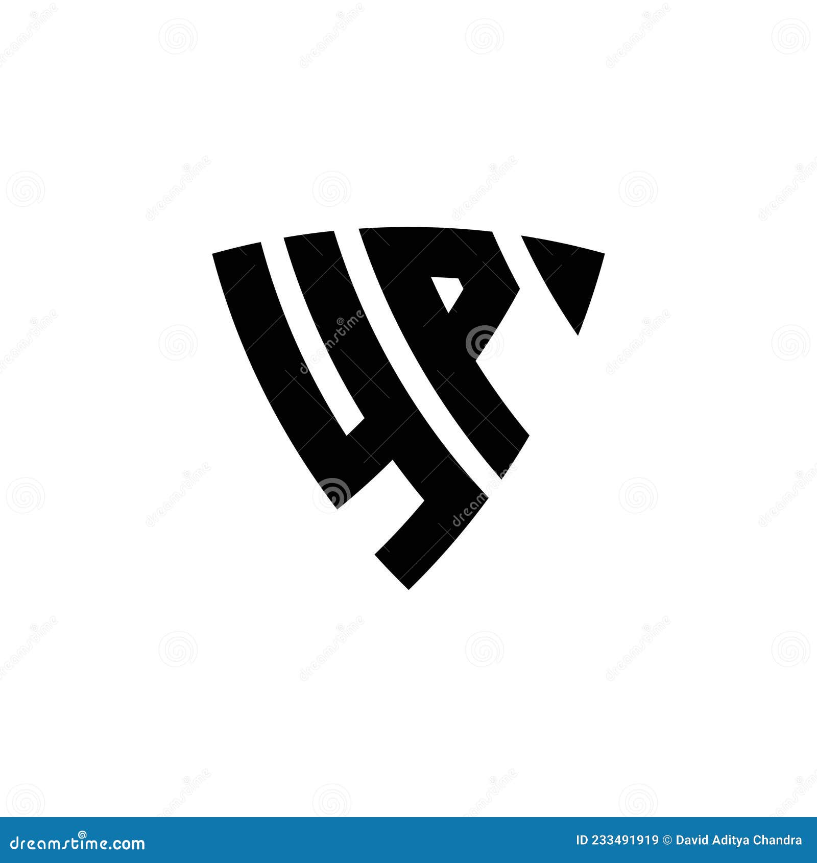 YP Logo Monogram Triangle Shield Style Stock Vector - Illustration of ...