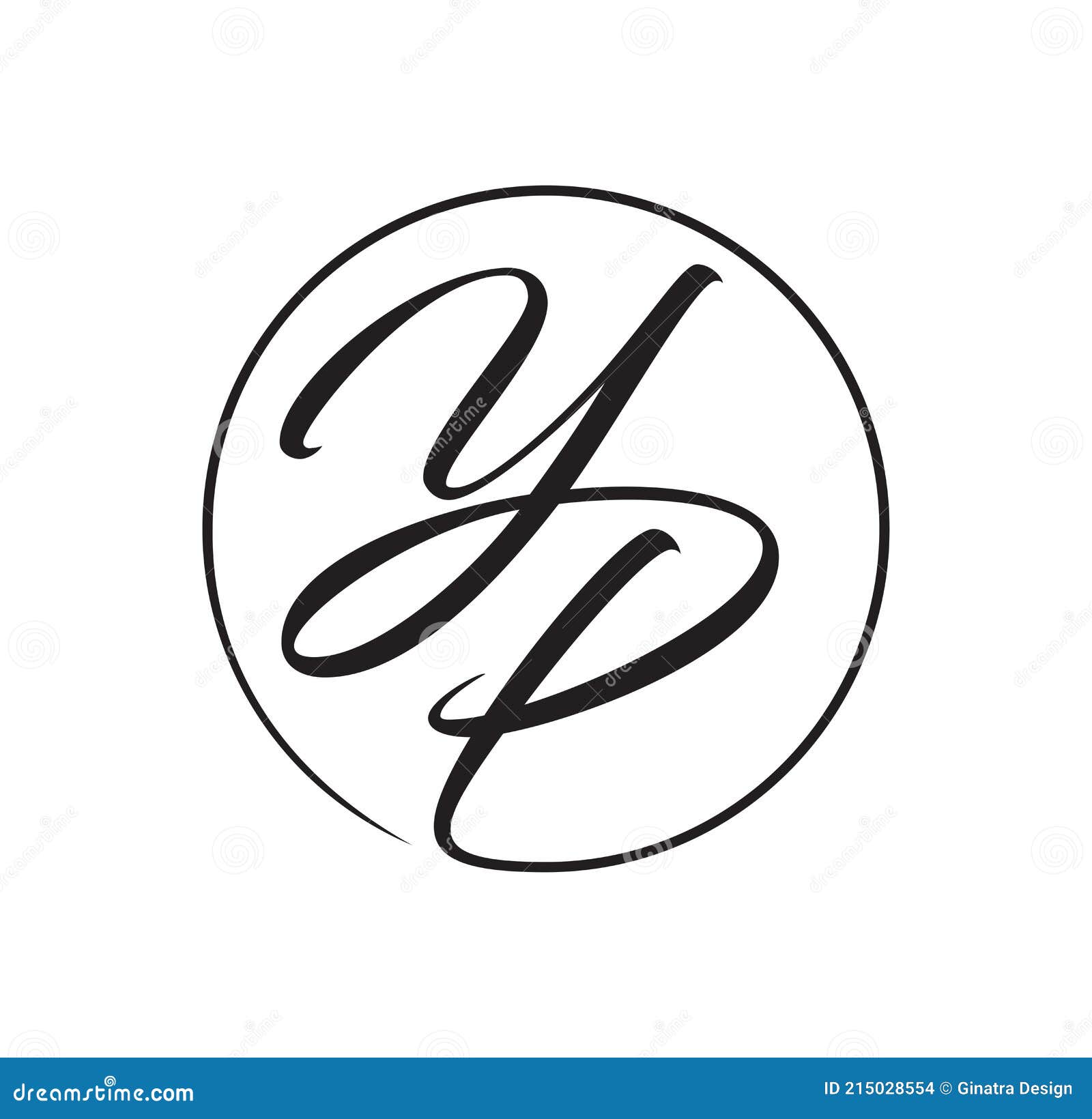 YP Monogram Initial Logo Sign Stock Vector - Illustration of creative ...