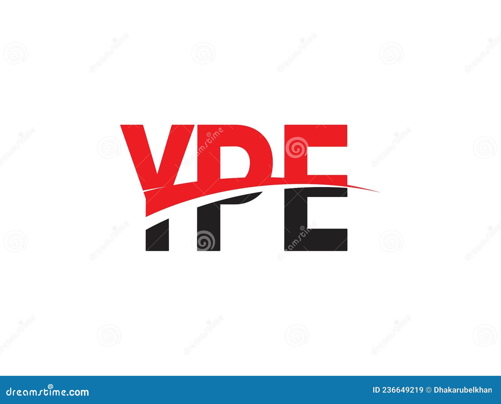 YPE Letter Initial Logo Design Vector Illustration Stock Vector ...