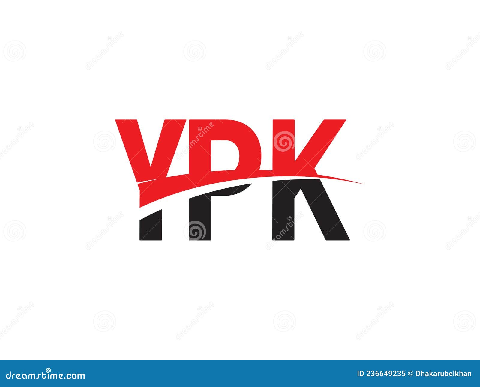 YPK Letter Initial Logo Design Vector Illustration Stock Vector ...