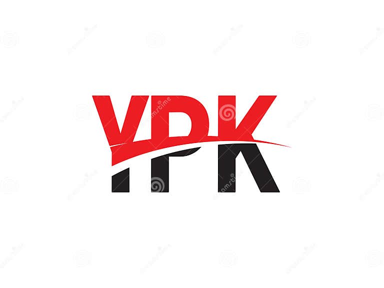 YPK Letter Initial Logo Design Vector Illustration Stock Vector ...