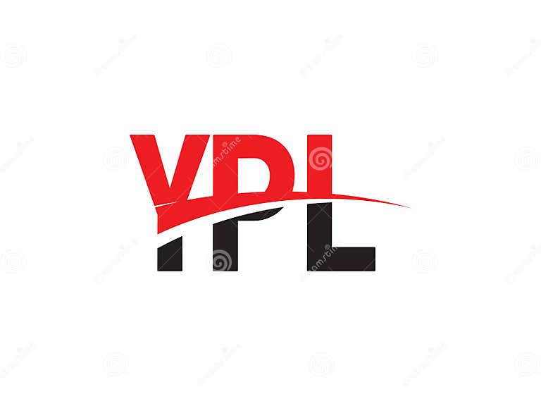 YPL Letter Initial Logo Design Vector Illustration Stock Vector ...