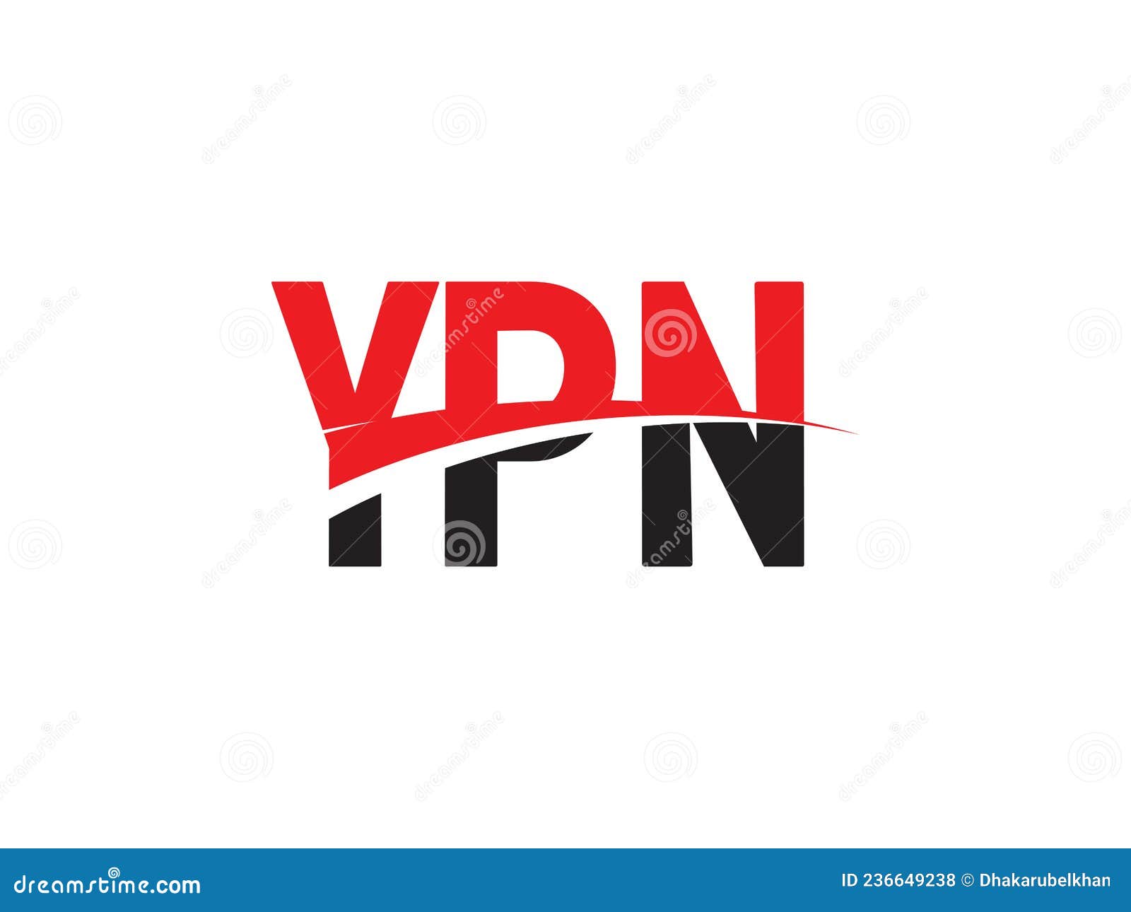 YPN Letter Initial Logo Design Vector Illustration Stock Vector ...