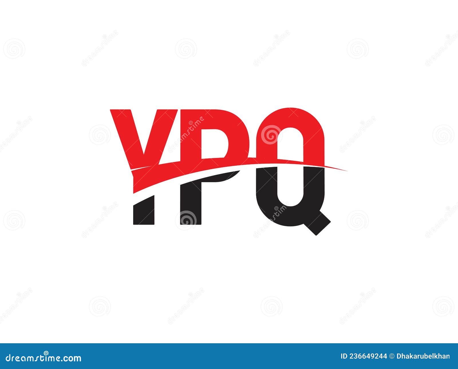 YPQ Letter Initial Logo Design Vector Illustration Stock Vector ...