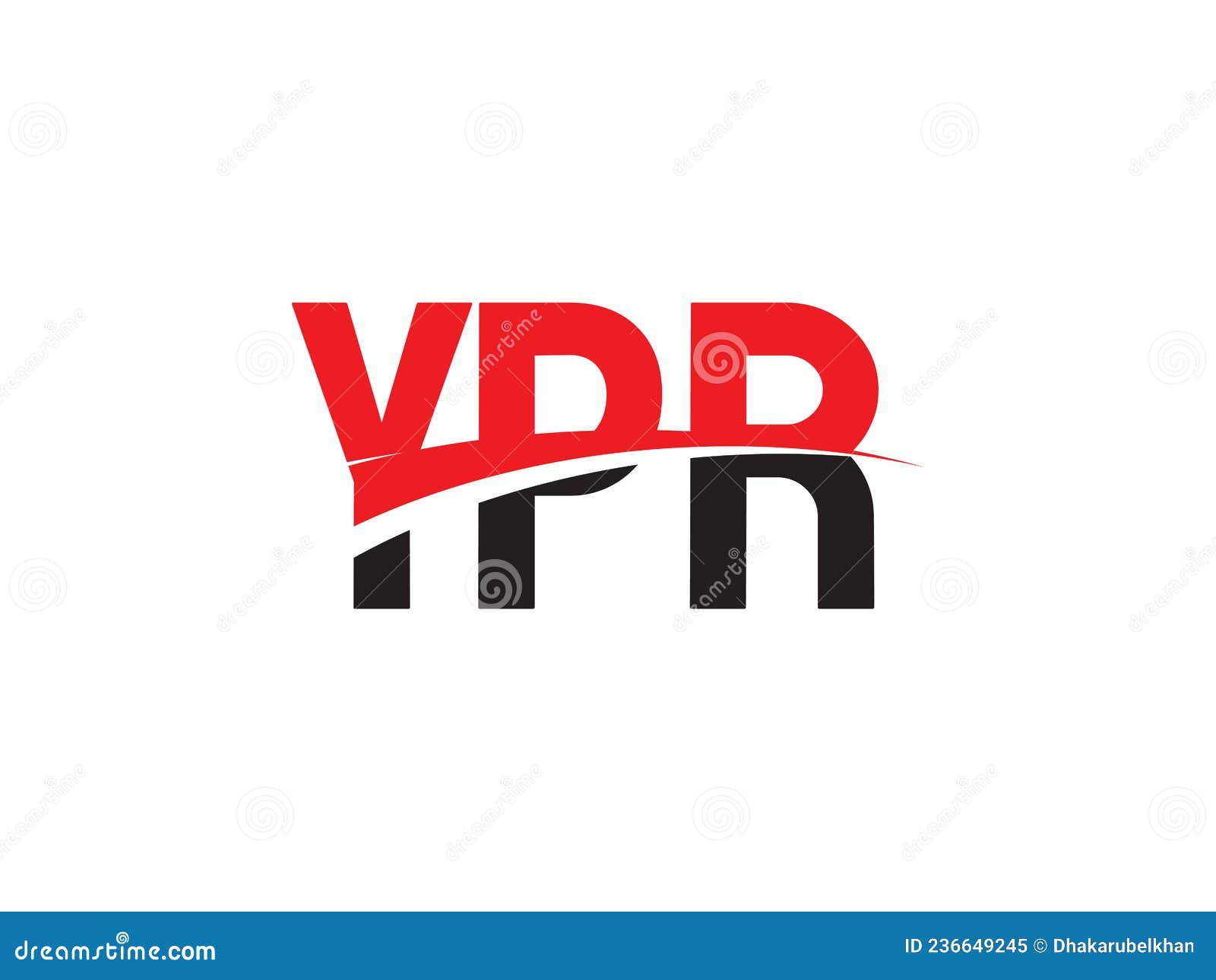 YPR Letter Initial Logo Design Vector Illustration Stock Vector ...