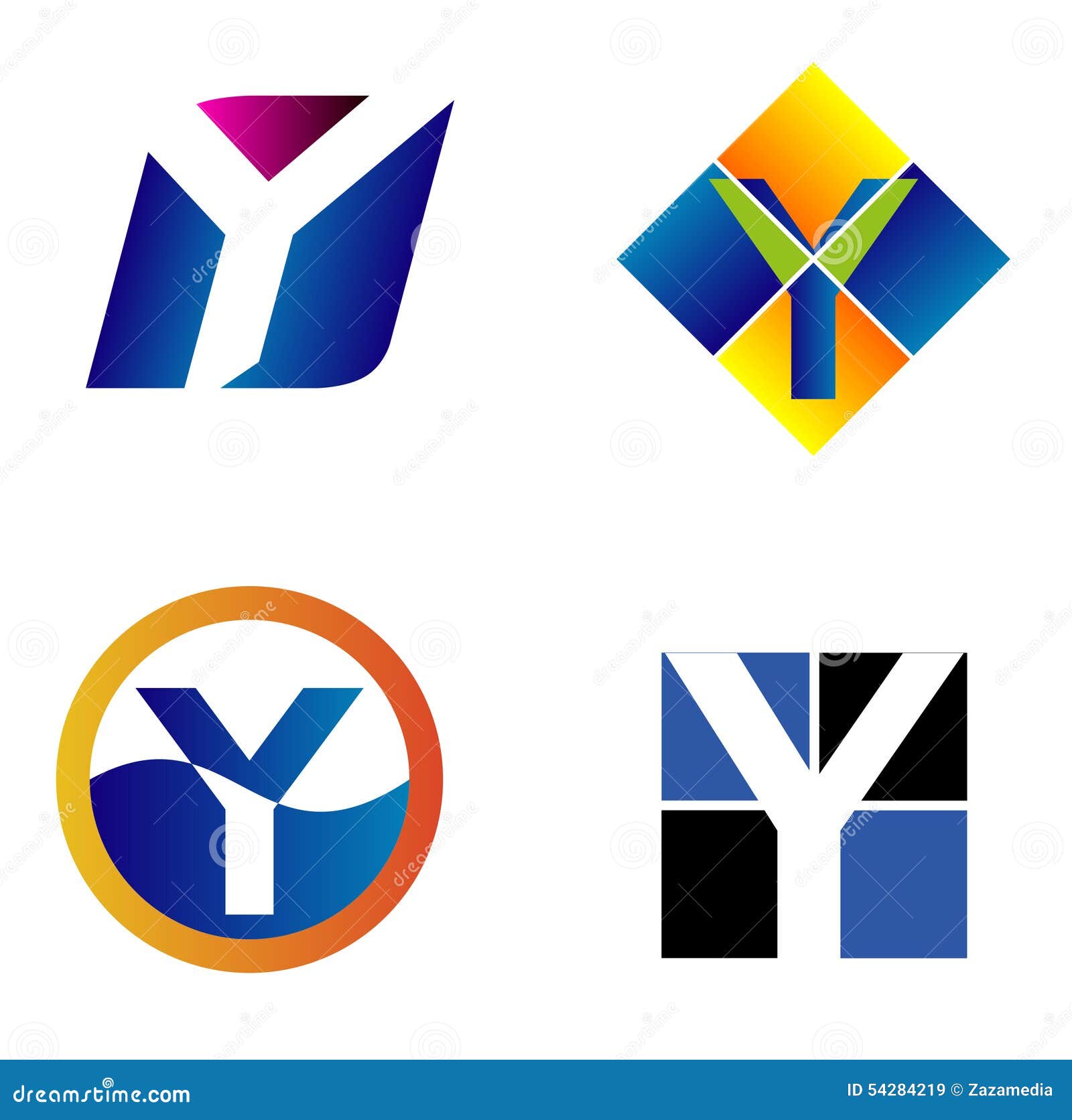 Ypsilon Logo Icon vektor abbildung. Illustration von geometrisch - 54284219