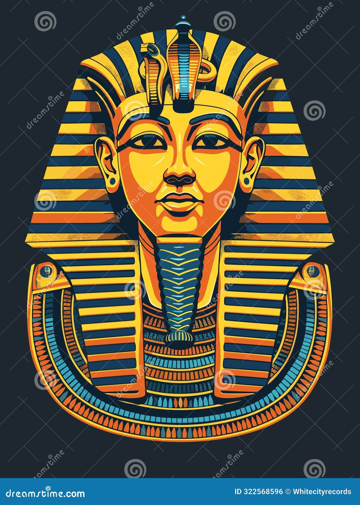 Yptian Pharaohs, Egyptian Pharaohs, Vector Illustration. Stock ...