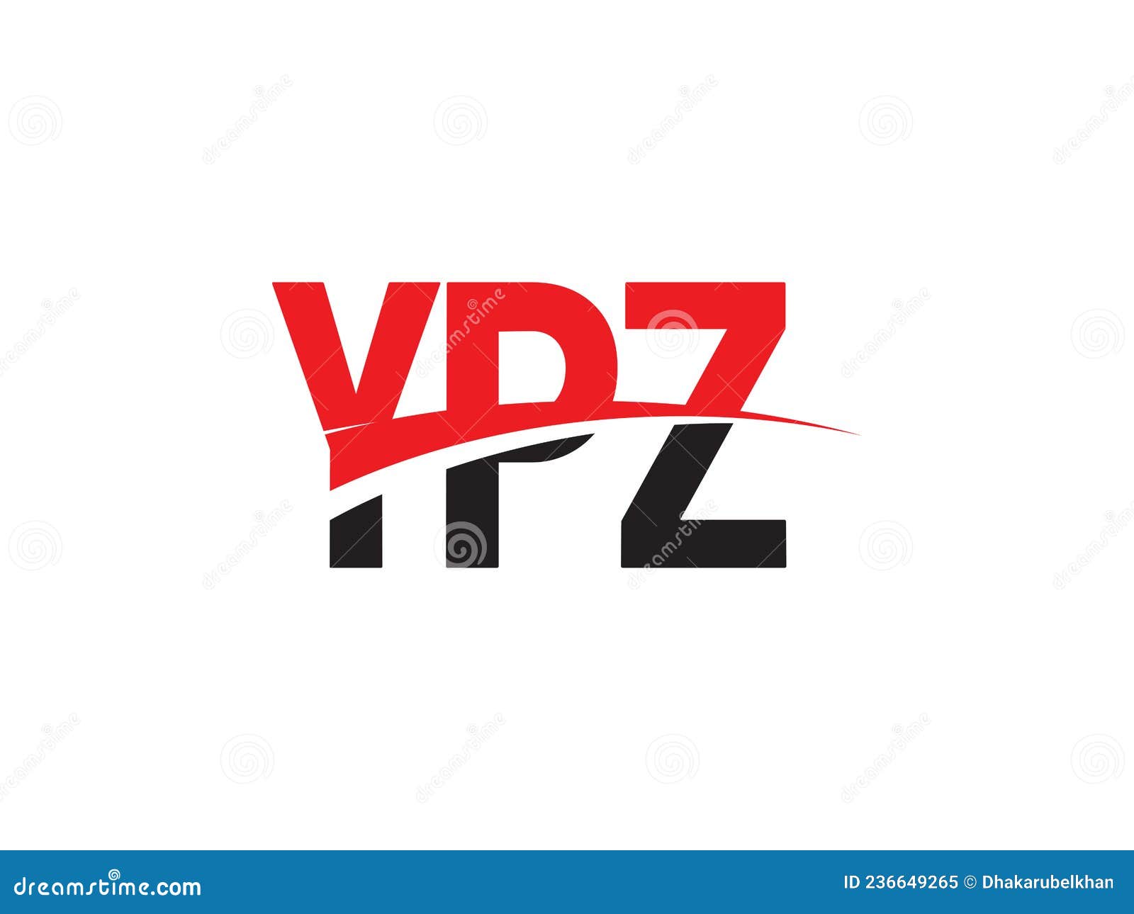 YPZ Letter Initial Logo Design Vector Illustration Stock Vector ...