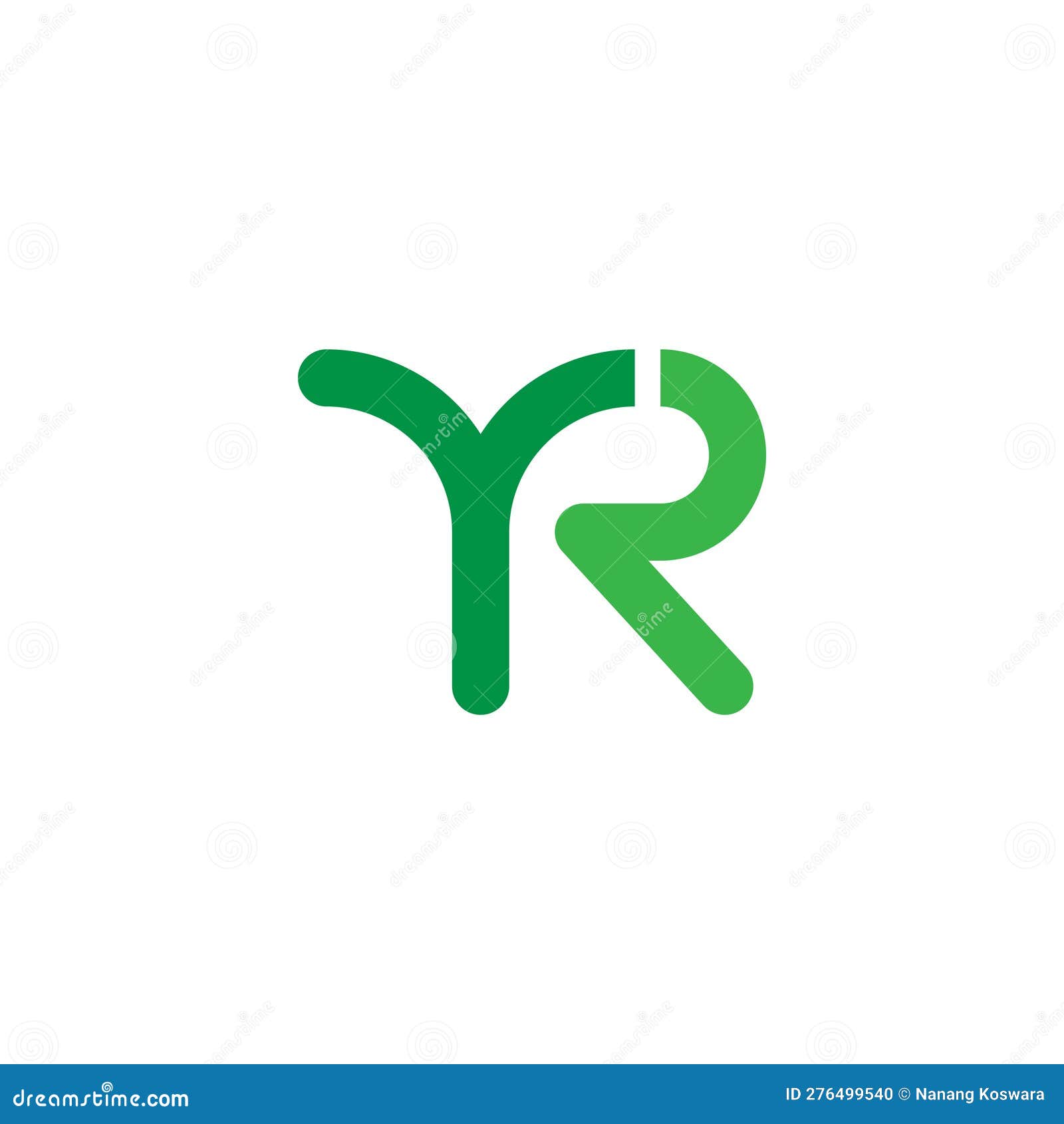 YR Logo, YR Monogram, Initial YR Logo, Letter YR Logo, Icon, Vector ...