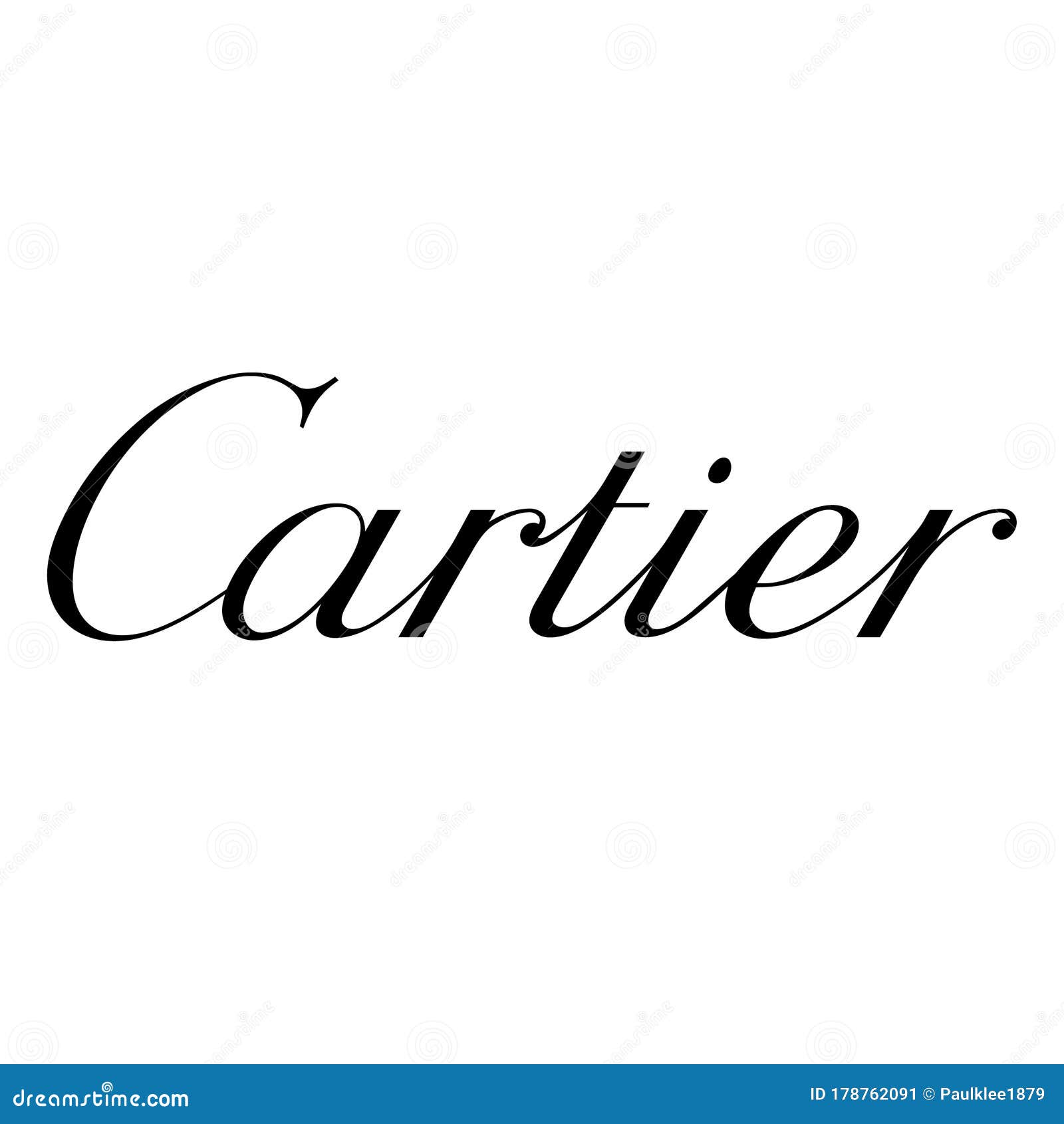 Cartier Logo Vector Illustration Editorial Photo - Illustration of ...