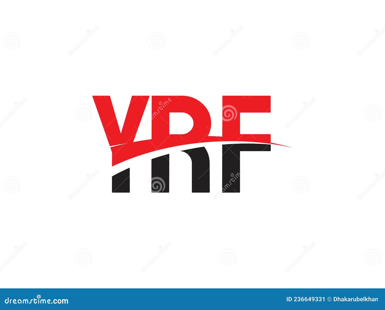 YRF Letter Initial Logo Design Vector Illustration Stock Vector ...