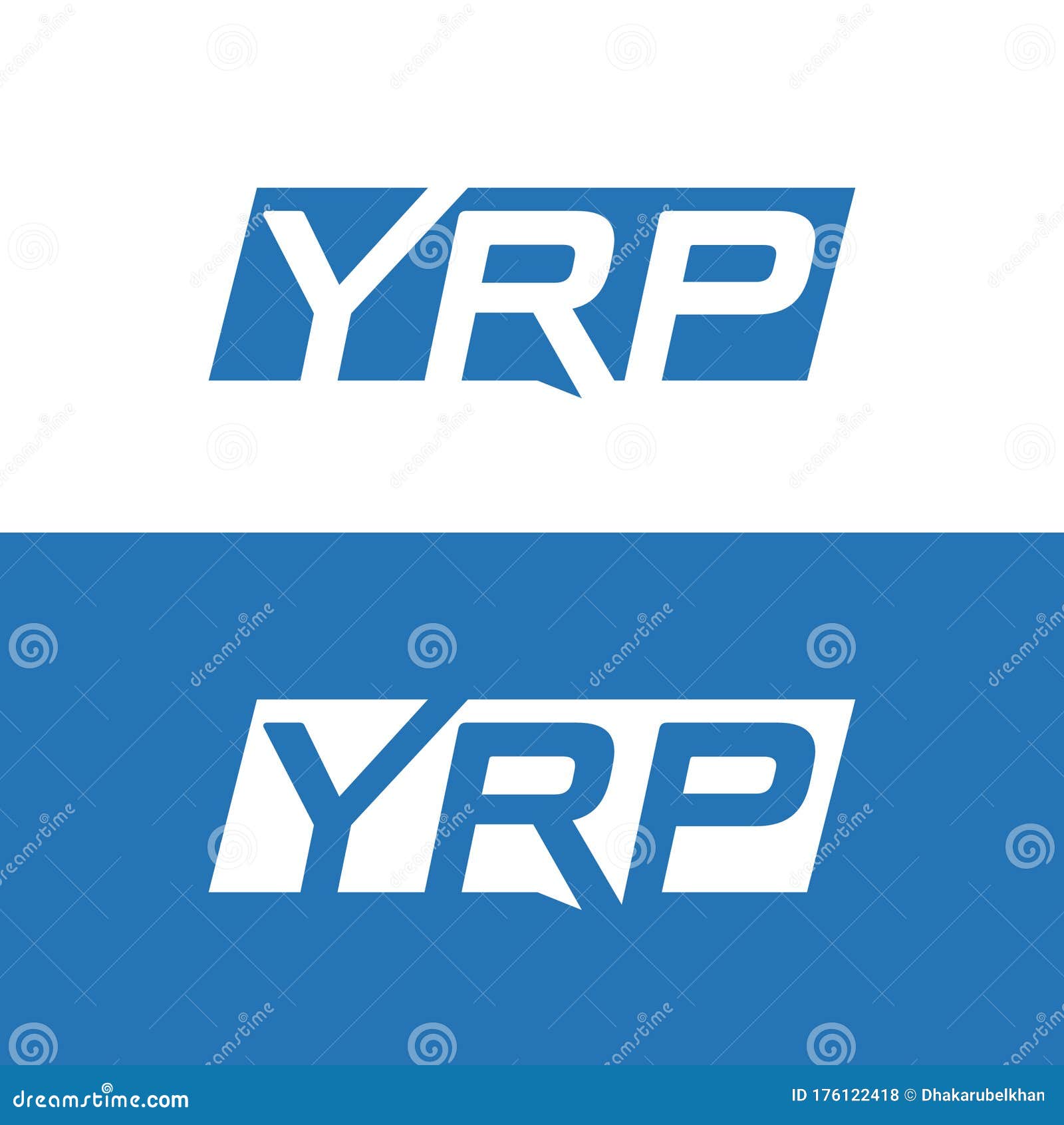 YRP Letter Logo Design Vector Stock Vector - Illustration of shape ...