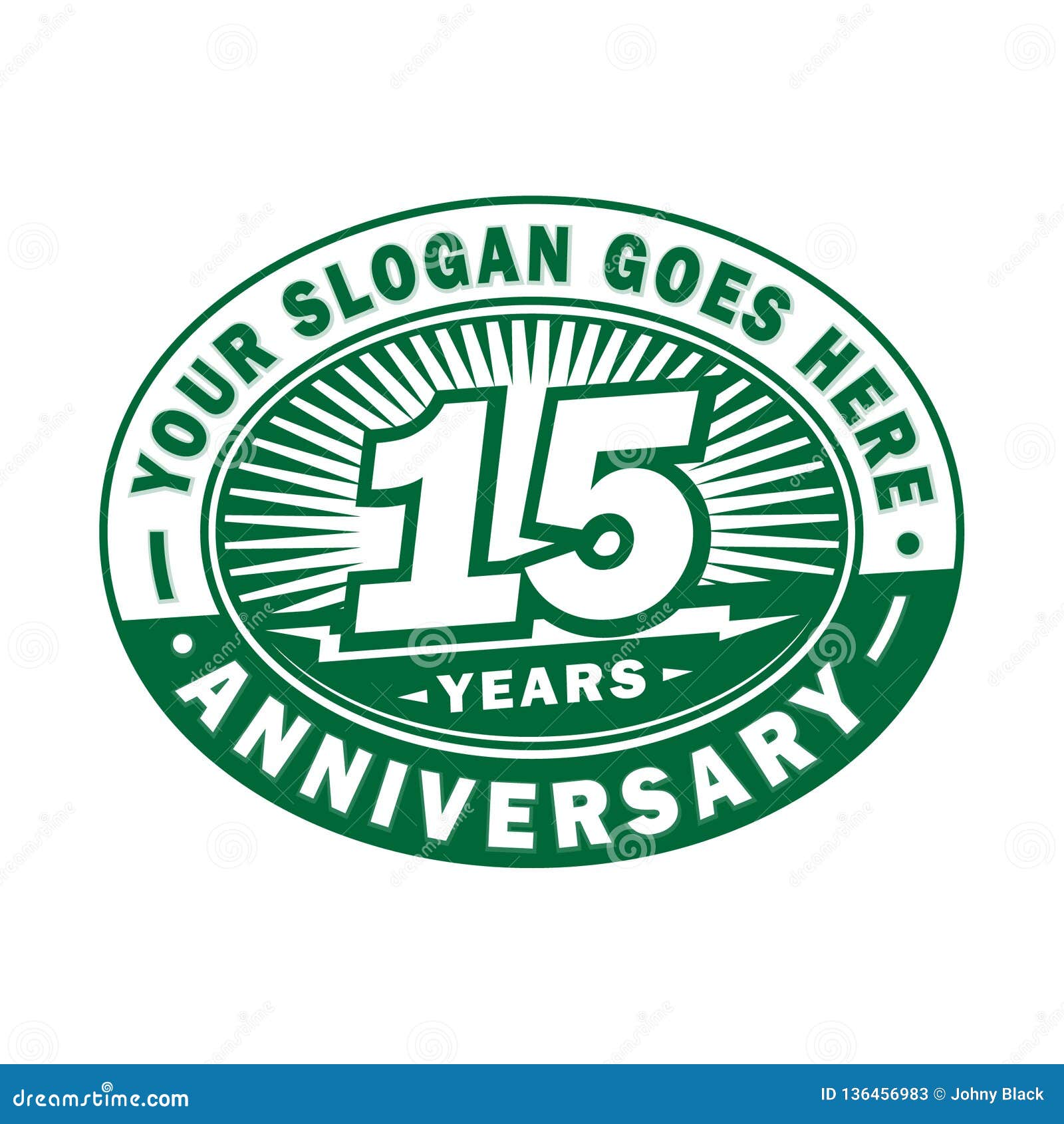 15 Years Anniversary Celebration. 15th Anniversary Logo Design. Fifteen ...