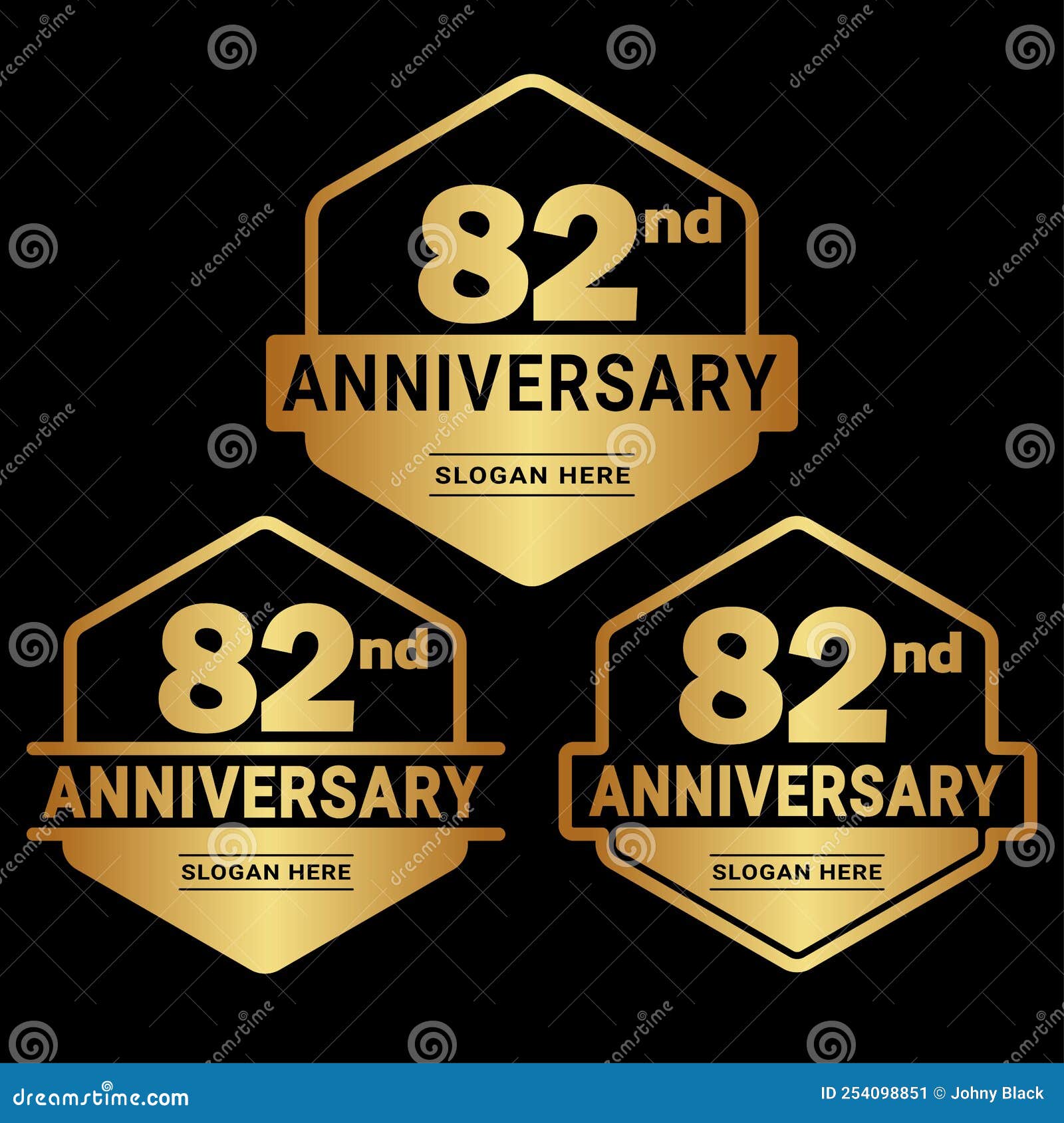 82 Years Anniversary Celebration Logotype. 82nd Anniversary Logo ...