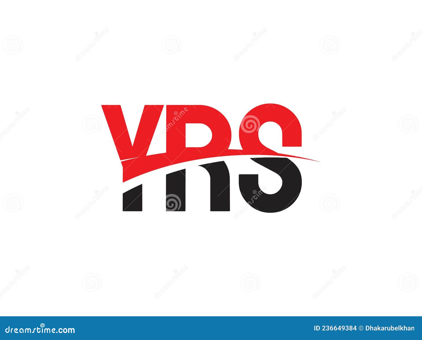 YRS Letter Initial Logo Design Vector Illustration Stock Vector ...