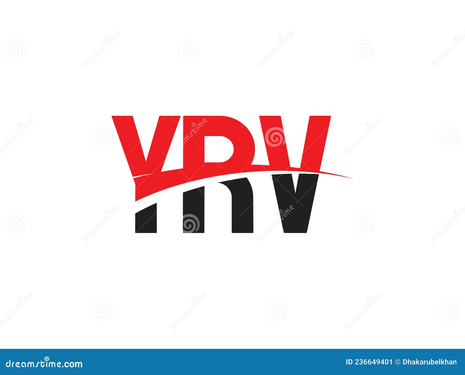 YRV Letter Initial Logo Design Vector Illustration Stock Vector ...