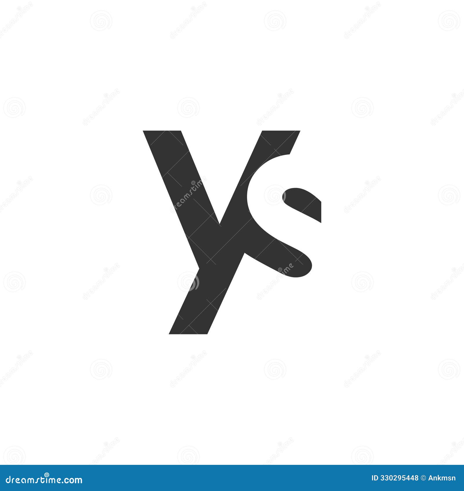 YS Creative Geometric Initial Based Modern and Minimal Logo. Letter Y S ...