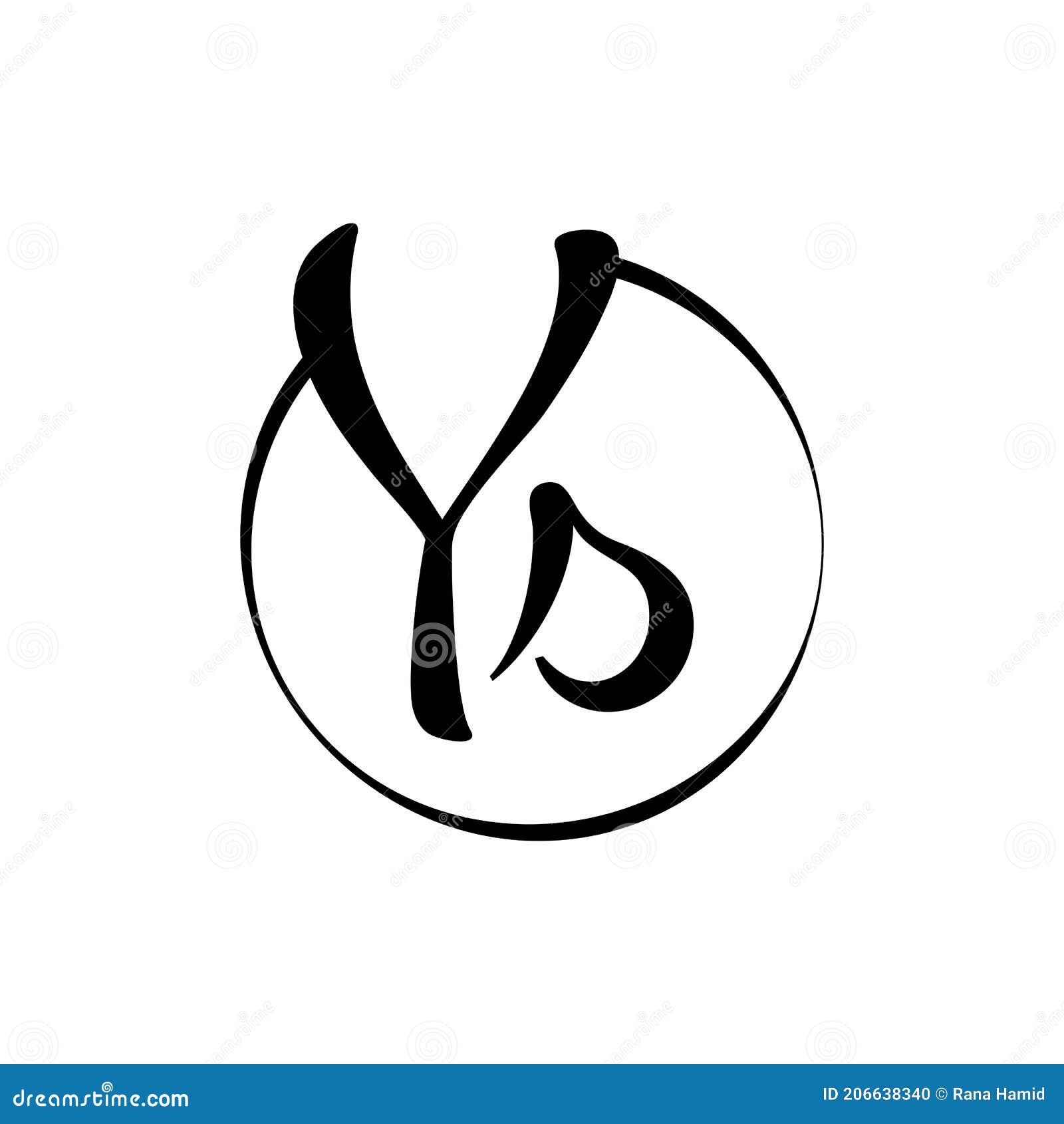 YS Letter Logo Design Vector Template. Abstract Script Letter YS Vector ...