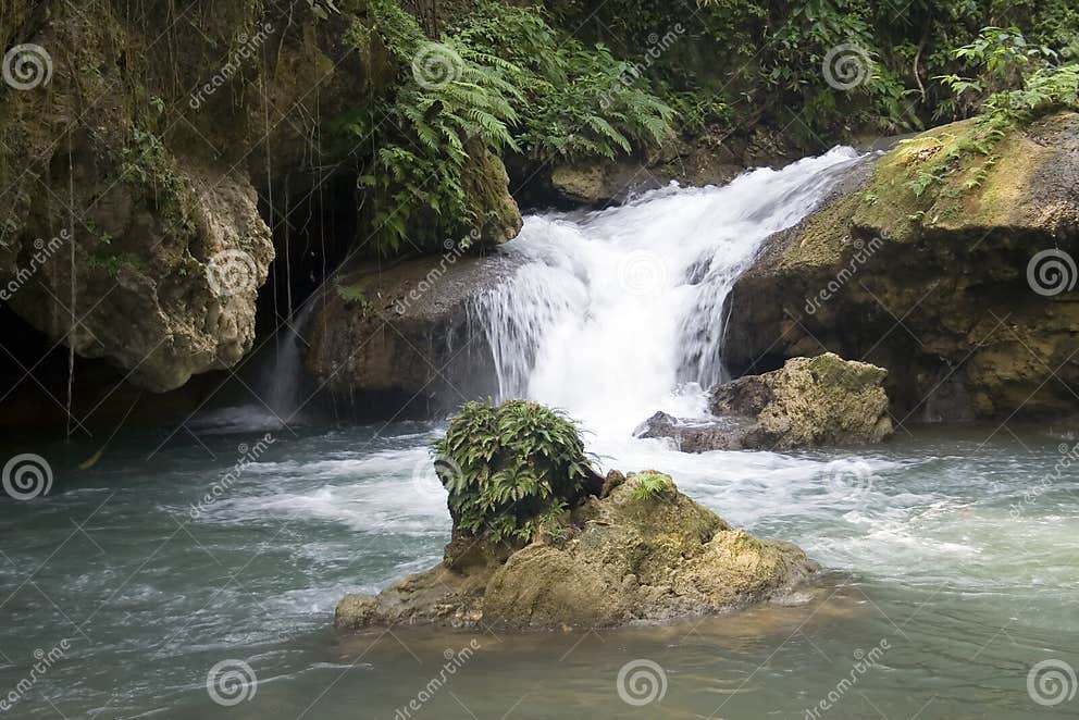 YS River Waterfall stock image. Image of river, spring - 1980117