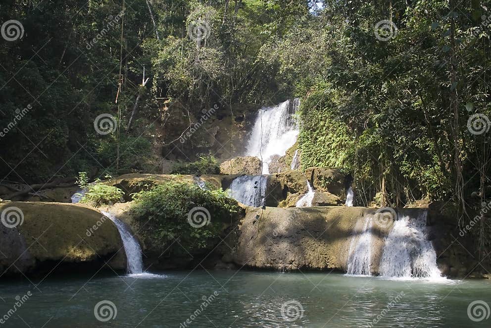 YS River Waterfall stock photo. Image of rainforest, waterfall - 2142116