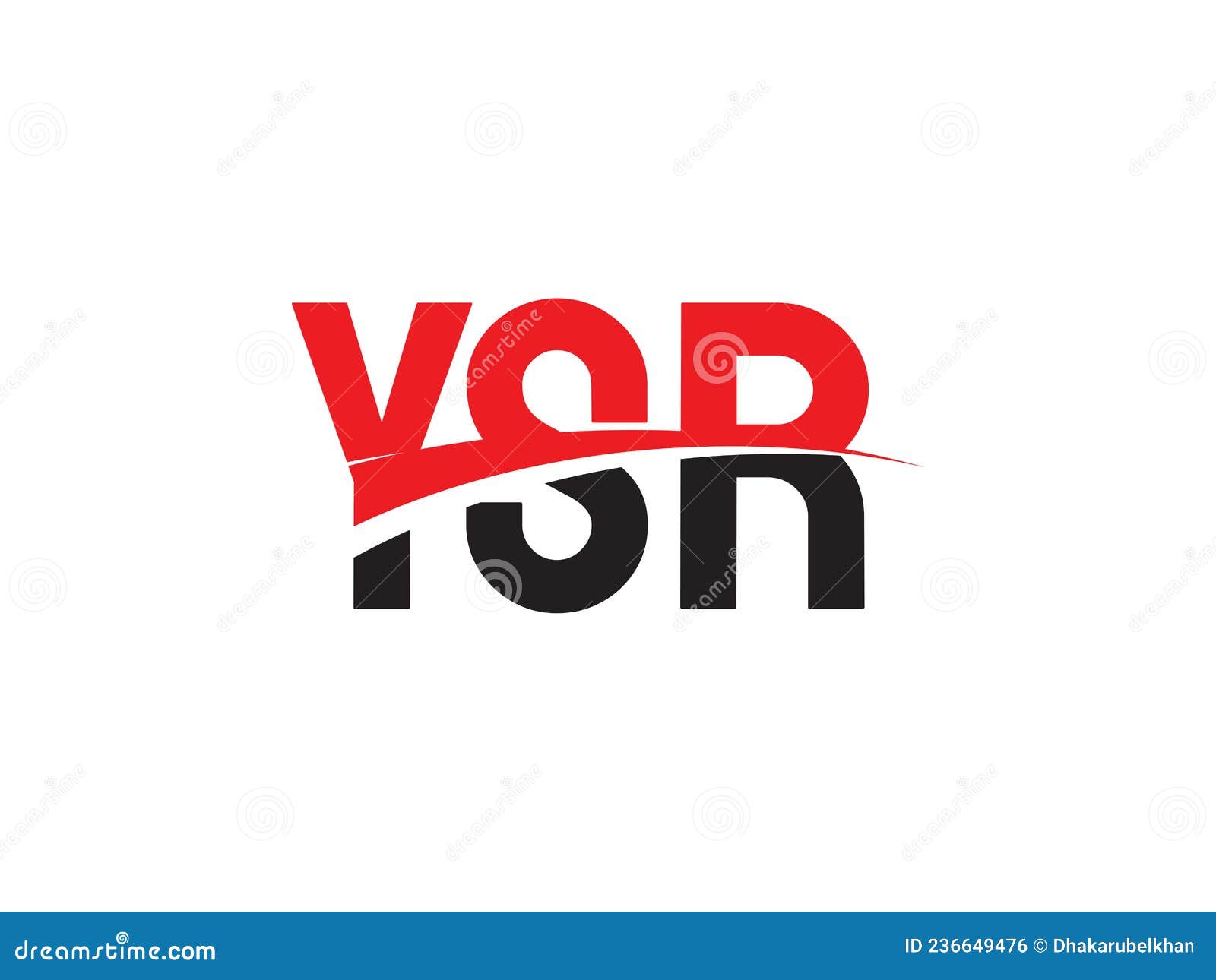 YSR Letter Initial Logo Design Vector Illustration Stock Vector ...