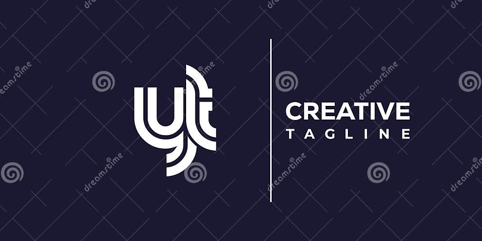 YT abstract logo stock vector. Illustration of logo - 356196830