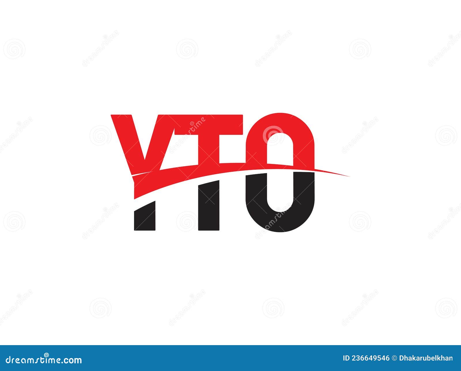YTO Letter Initial Logo Design Vector Illustration Stock Vector ...
