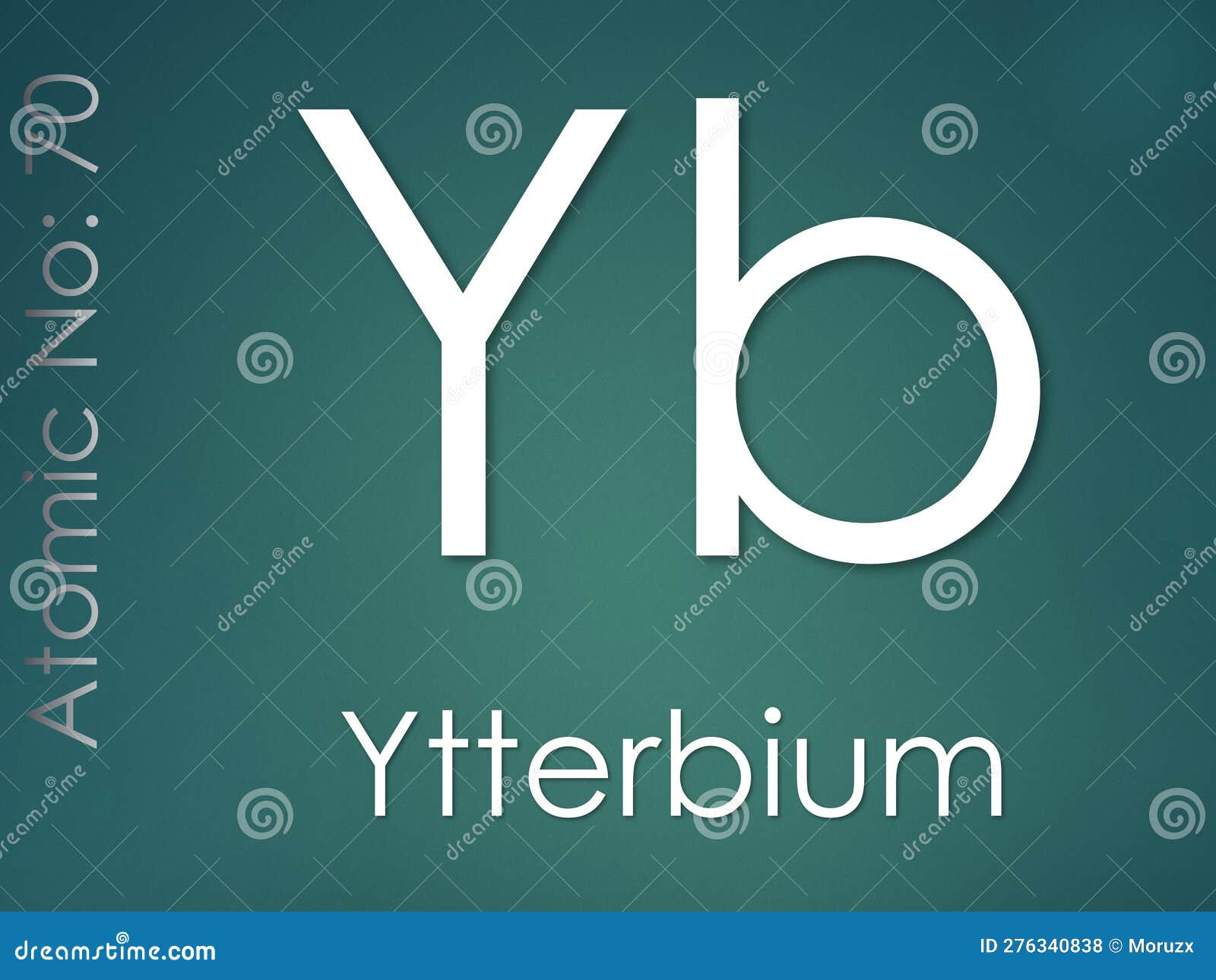 Ytterbium Chemical Element Symbol on Green Background Stock ... Ytterbium Chemical Element Symbol on Green Background Stock ...