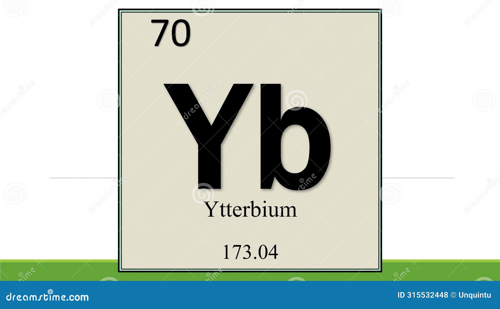 Ytterbium Chemical Element Symbol on Wide Gray Abstract Background ... Ytterbium Chemical Element Symbol on Wide Gray Abstract Background ...