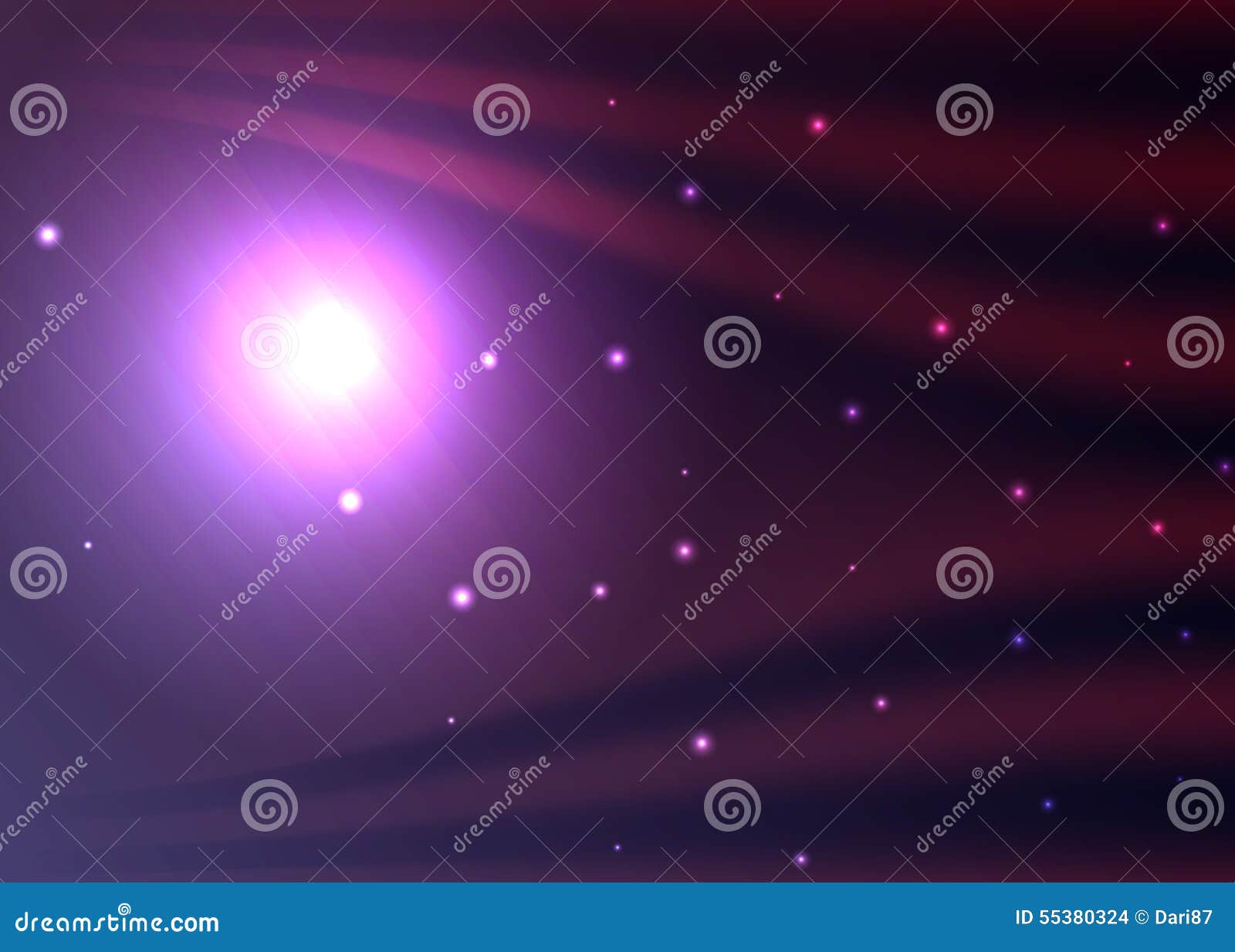 Yttre rymdbakgrund stock illustrationer. Illustration av universum ...