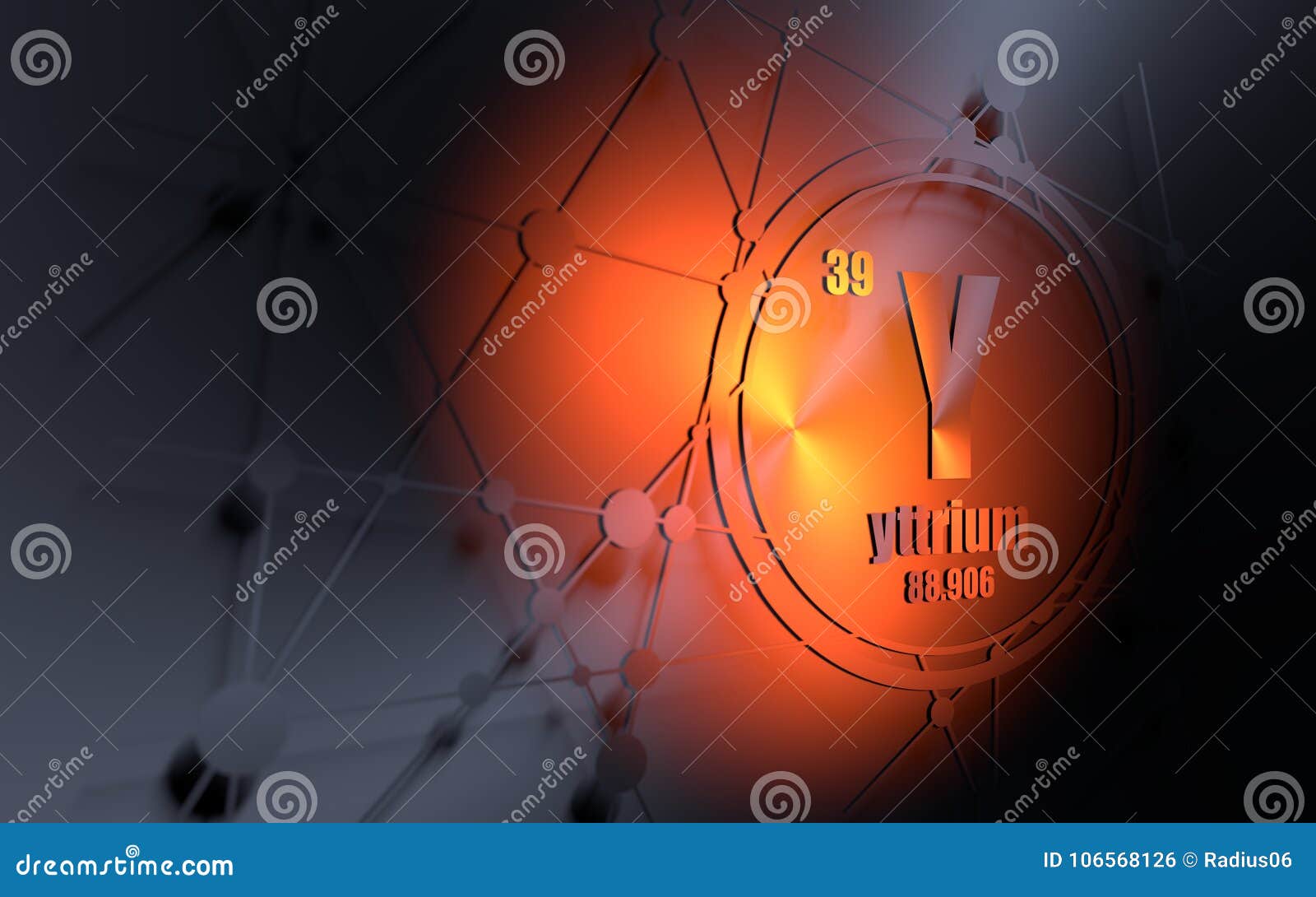 Yttrium chemical element. stock illustration. Illustration of periodic ... Yttrium chemical element. stock illustration. Illustration of periodic ...