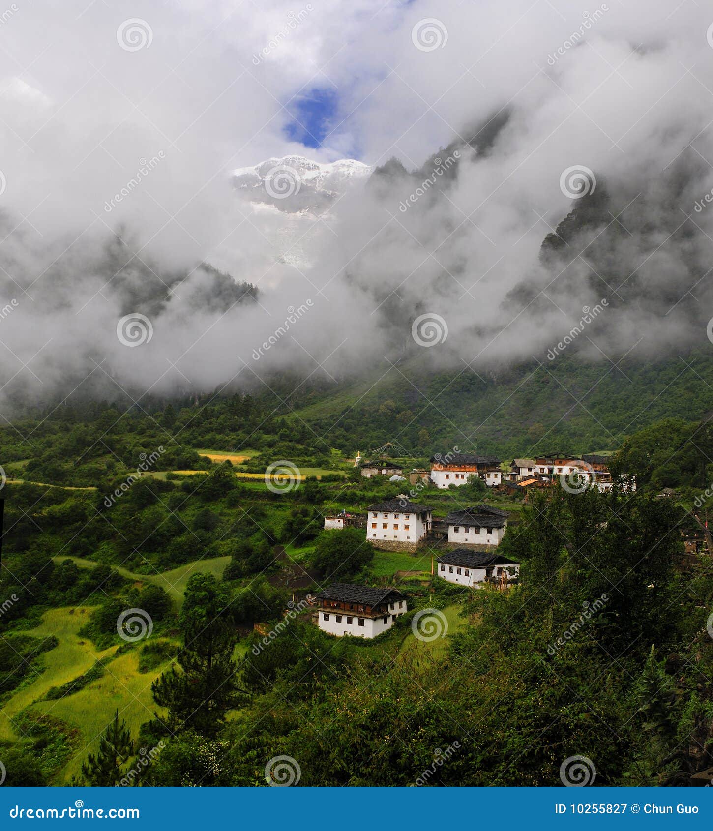 Yu-Beng villages stock image. Image of production, china - 10255827