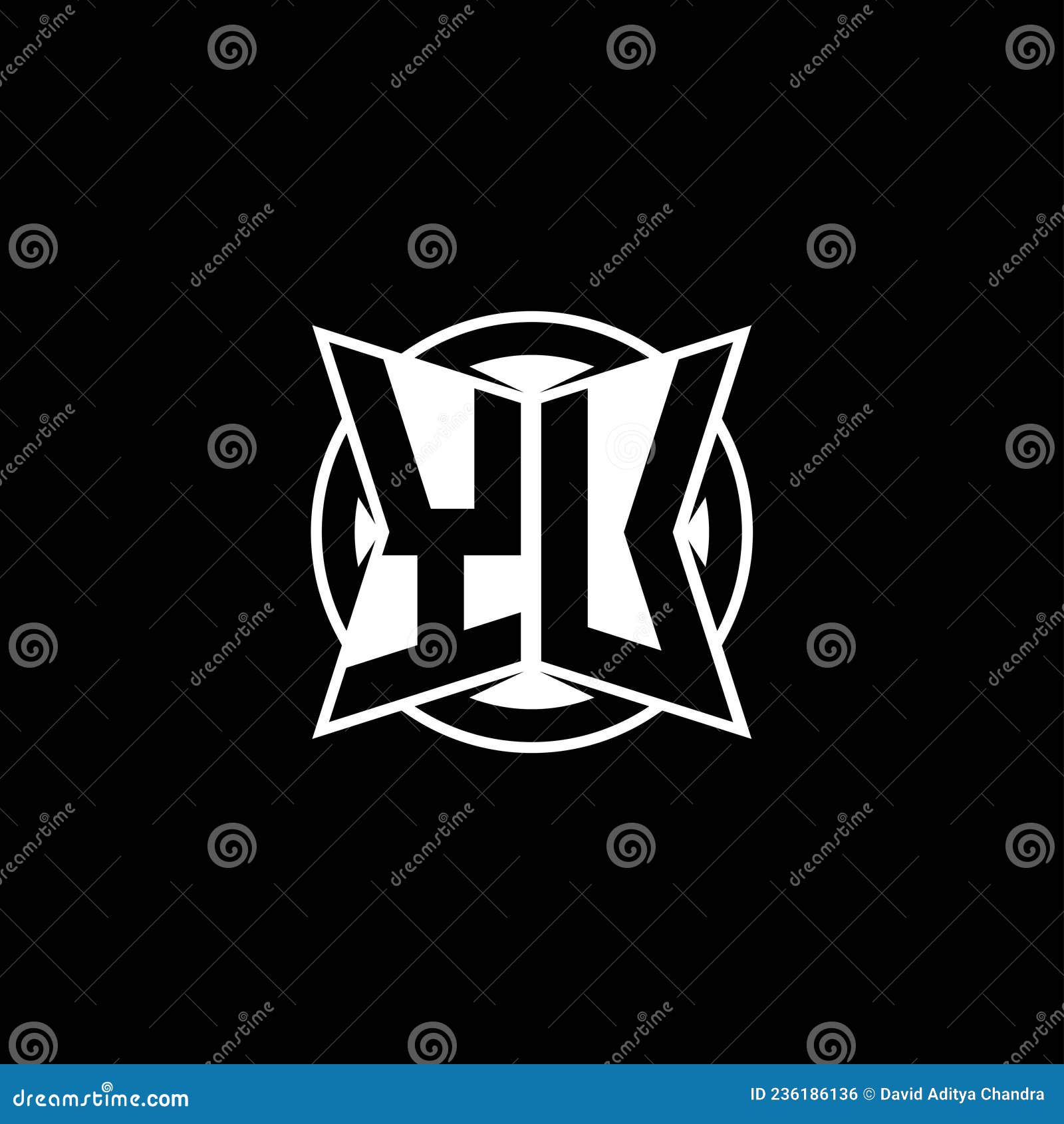 YU Logo Monogram Design Template Stock Vector - Illustration of ...