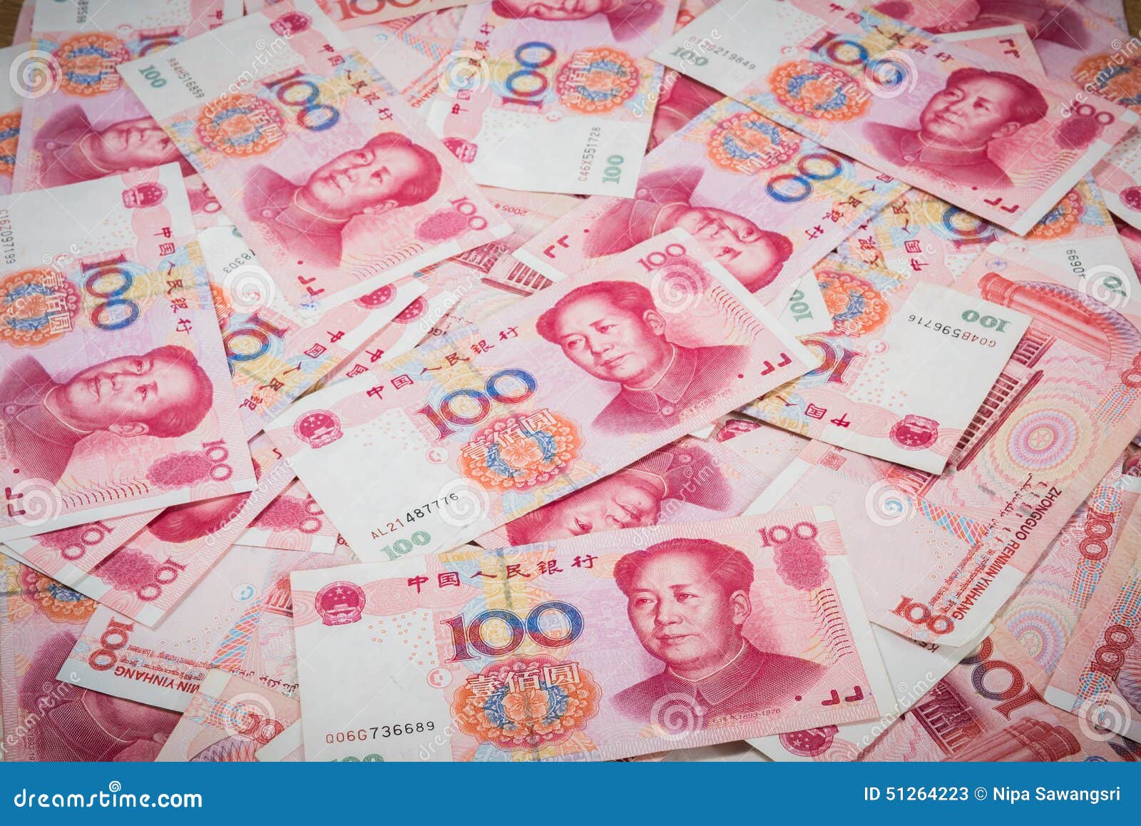 100 Yuan, Chinese money stock image. Image of money, payment - 51264223