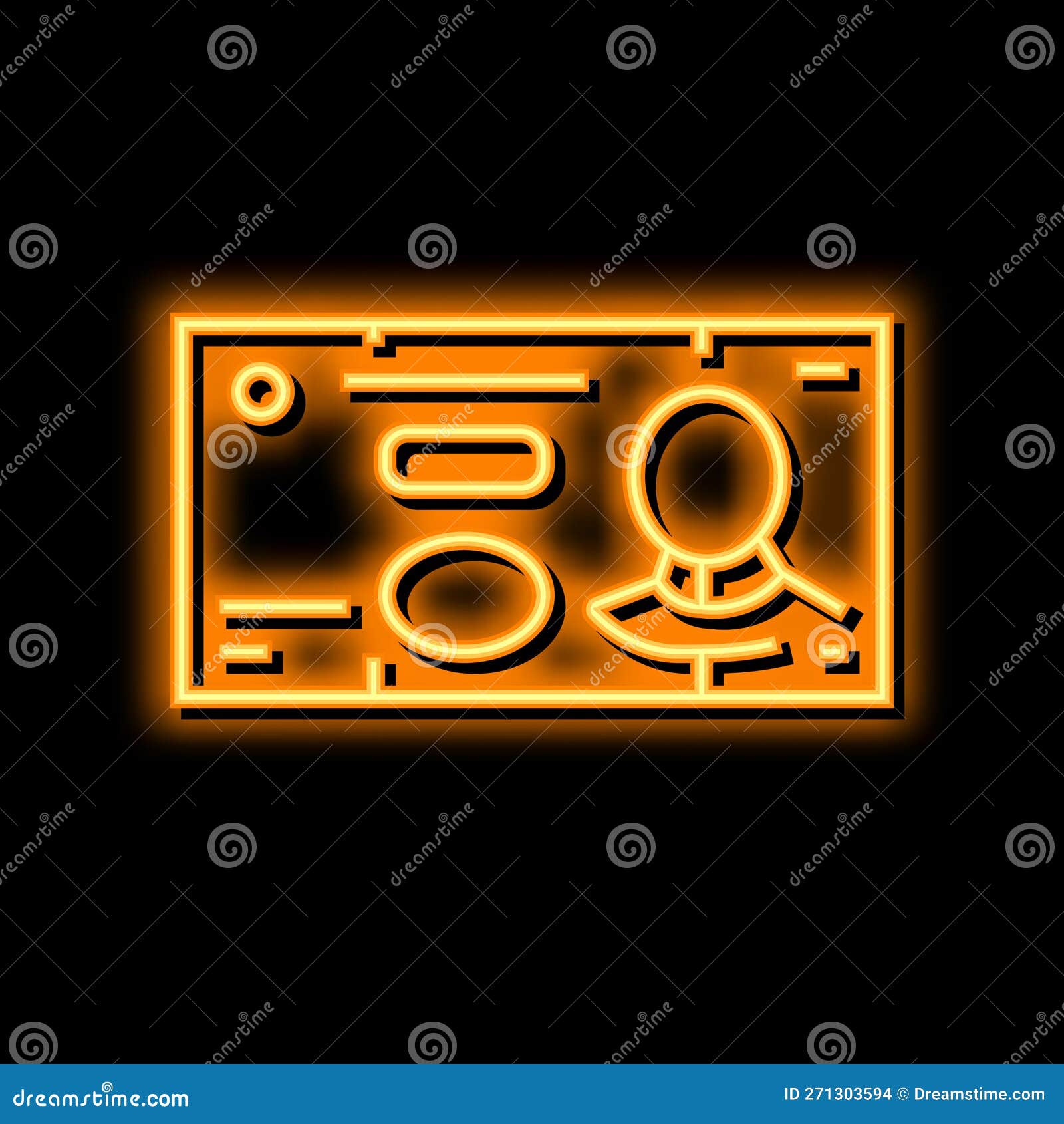 Yuan Cny Neon Glow Icon Illustration Stock Vector - Illustration of ...