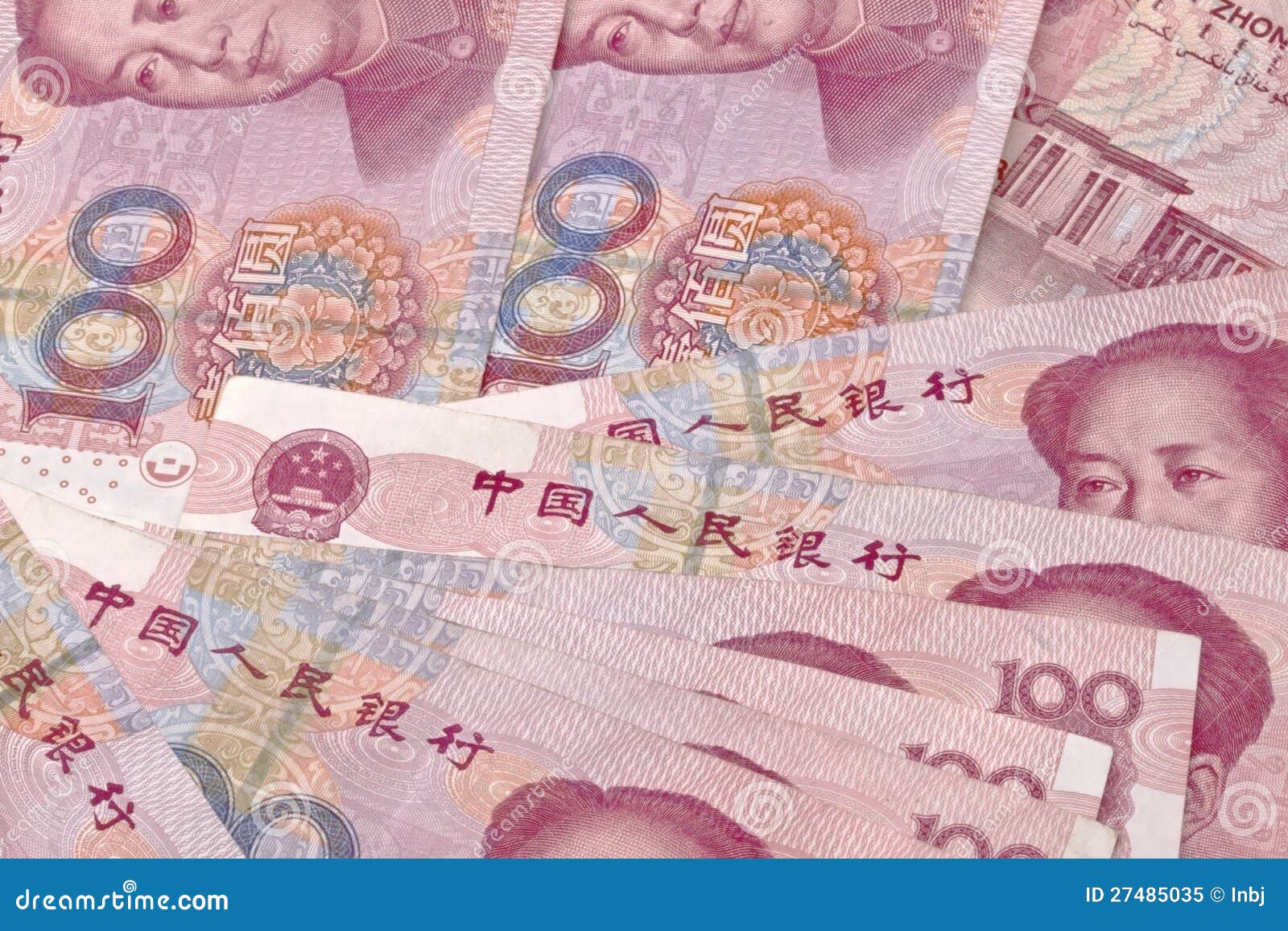 Yuan notes stock image. Image of yuan, banknotes, group - 27485035