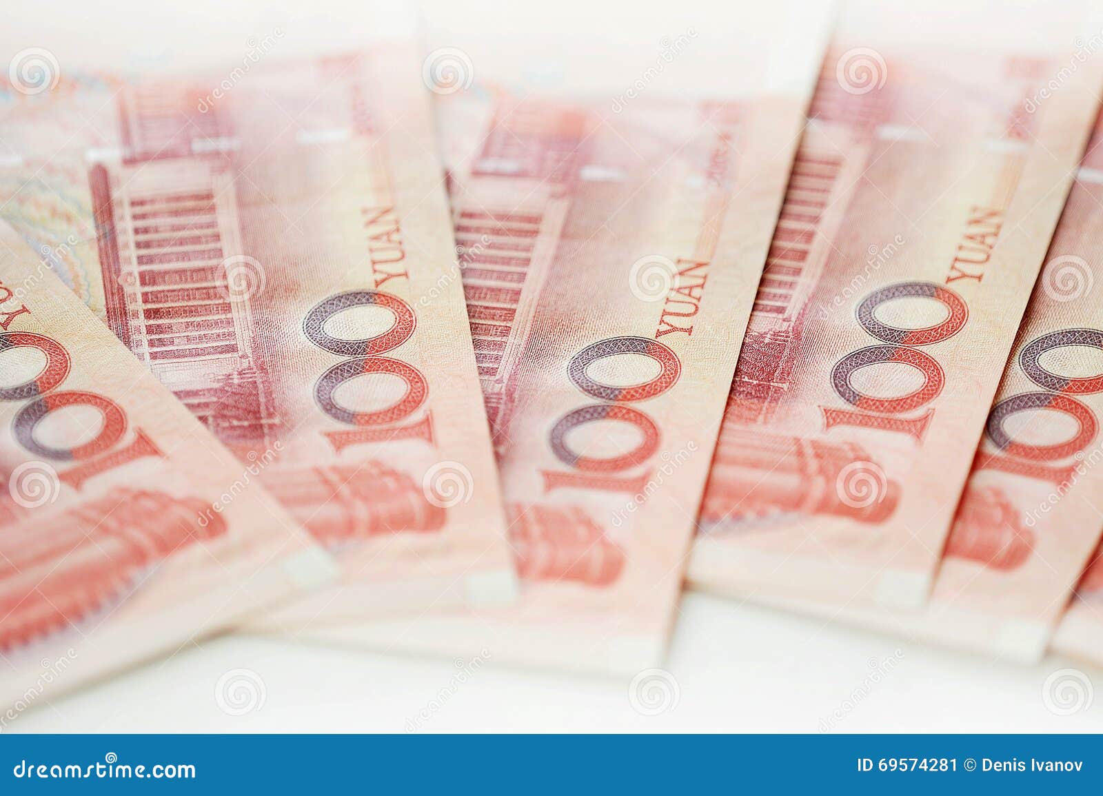 Yuan Notes from China S Currency Stock Image - Image of design, china ...