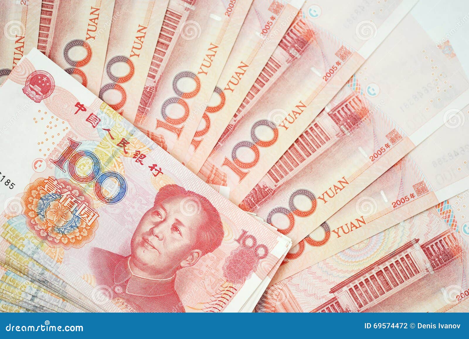 Yuan Notes. China Currency Royalty-Free Stock Image | CartoonDealer.com ...