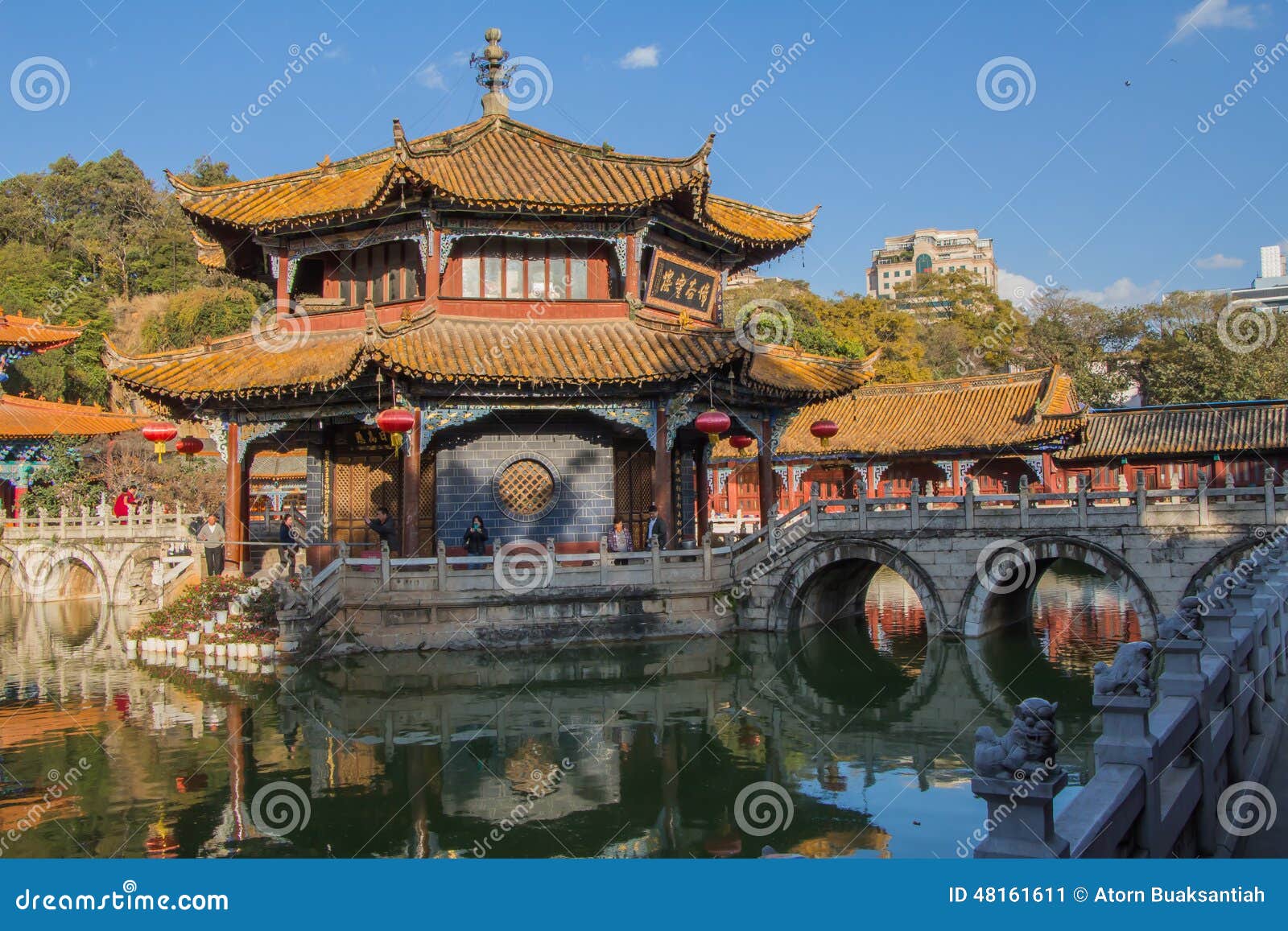Yuantong Temple Yunan China Editorial Photo - Image of nortern ...