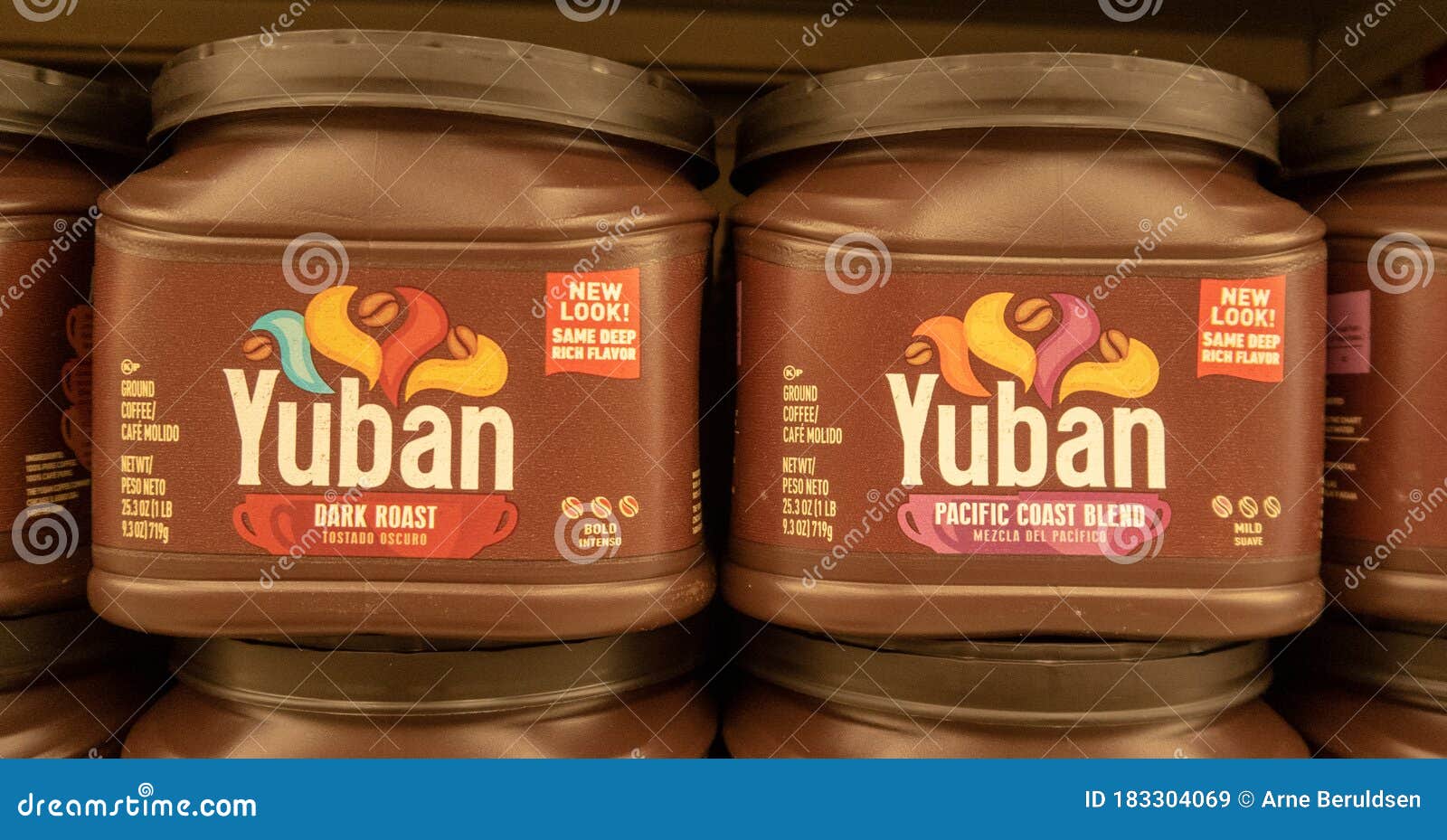 Yuban Coffee in a Grocery Store Editorial Stock Image - Image of local ...