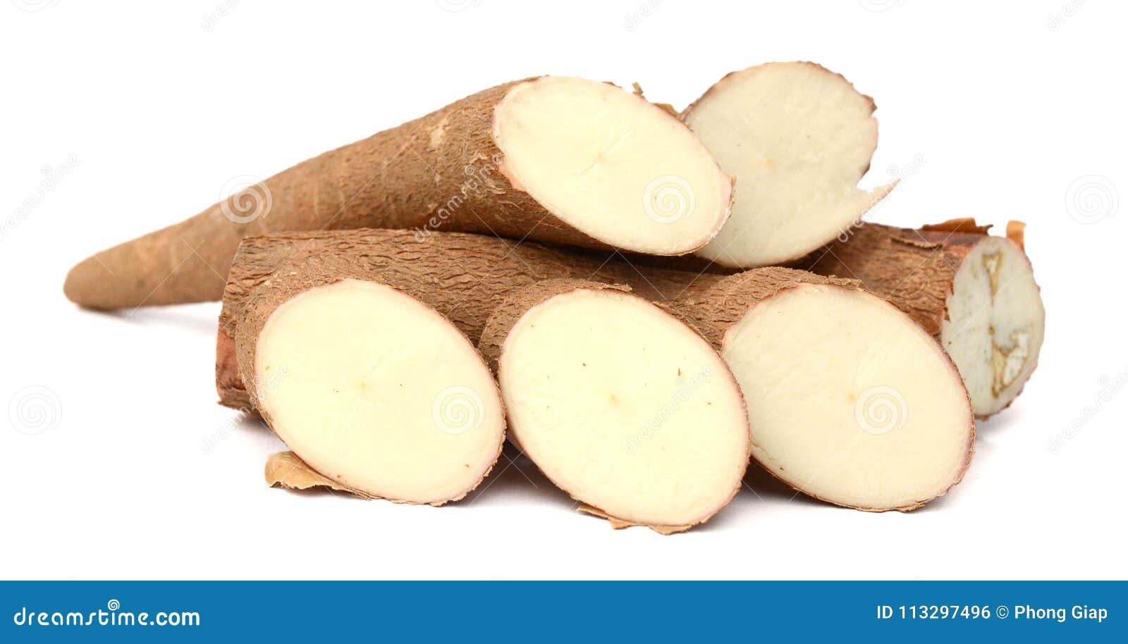 Yuca root. Food, tuberous. stock photo. Image of ancient - 113297496
