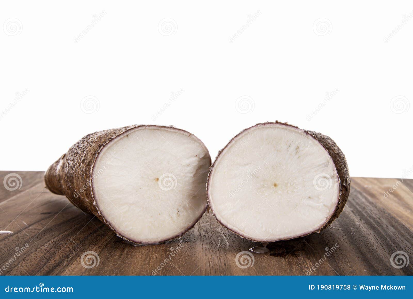Yucca root,vegetable stock photo. Image of harvest, fresh - 190819758