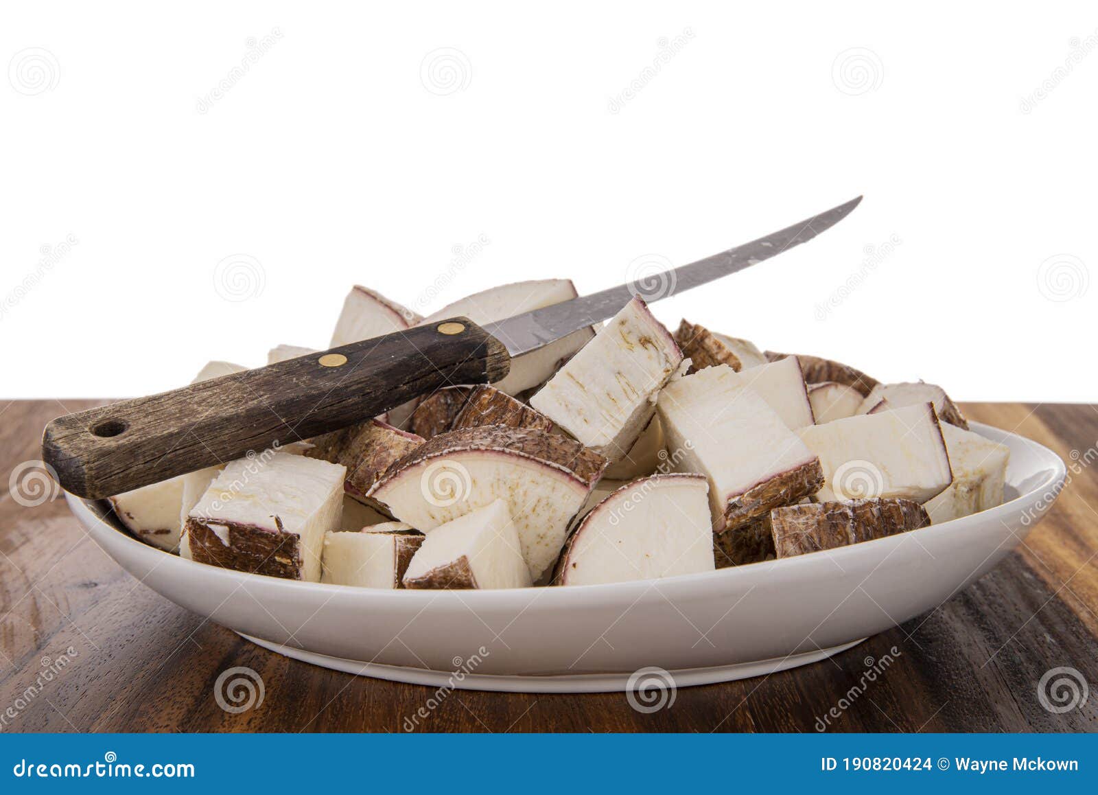 Yucca root,vegetable stock photo. Image of fries, farm - 190820424