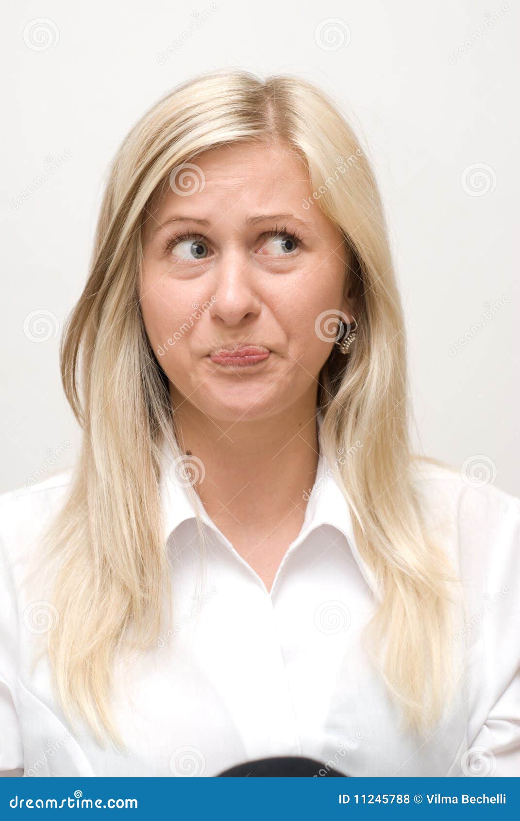 Yuck stock photo. Image of expresion, female, yuck, lips - 11245788