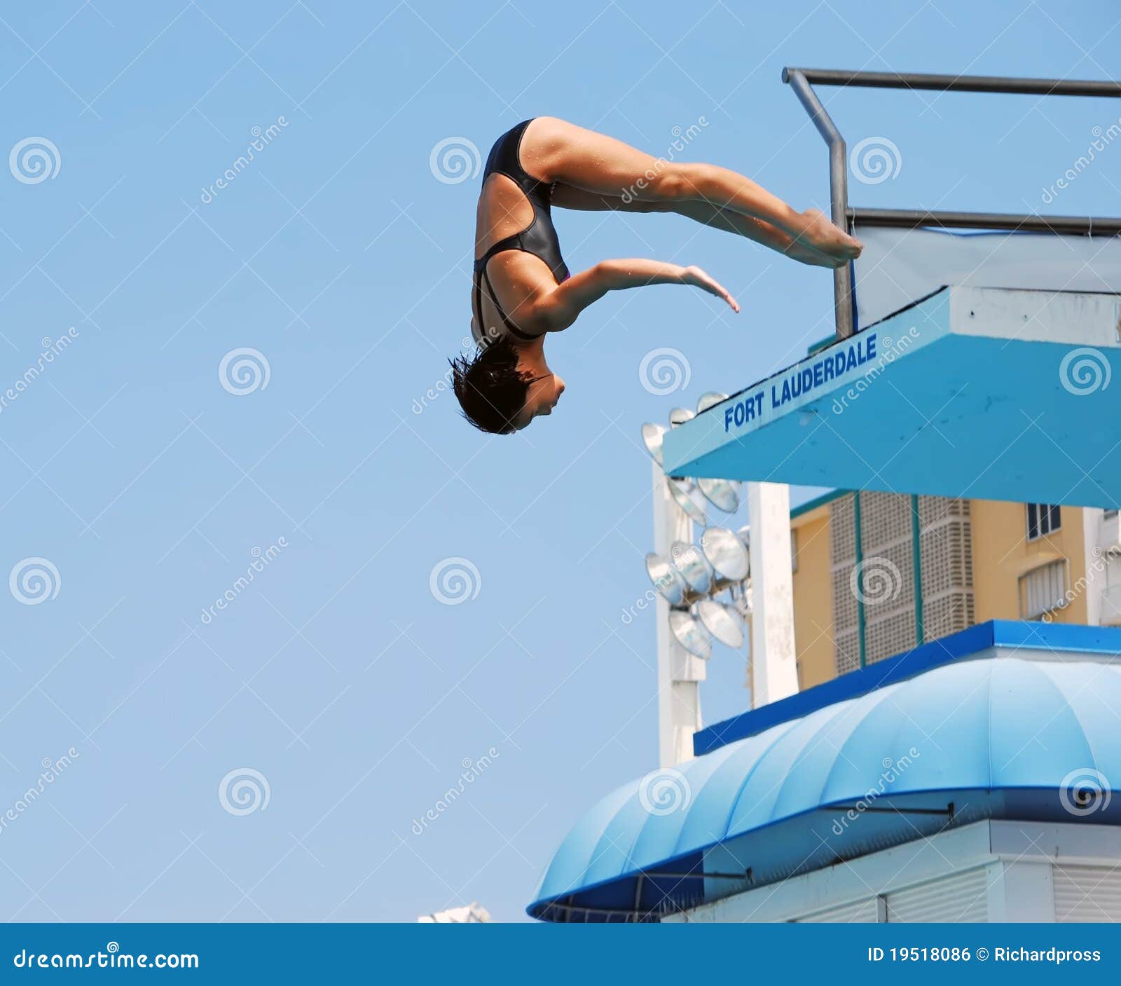 Yudan Hu Chinese Platform Diver Editorial Photo - Image of sports ...