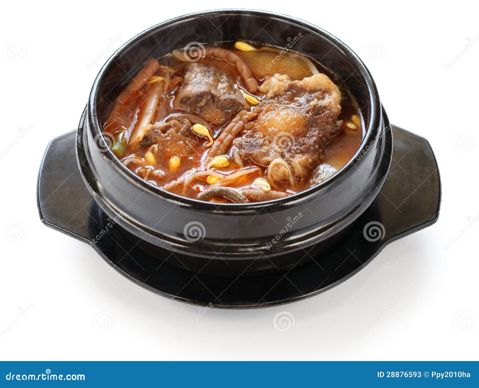 Yukgaejang, korean food stock image. Image of fernbrake - 28876593