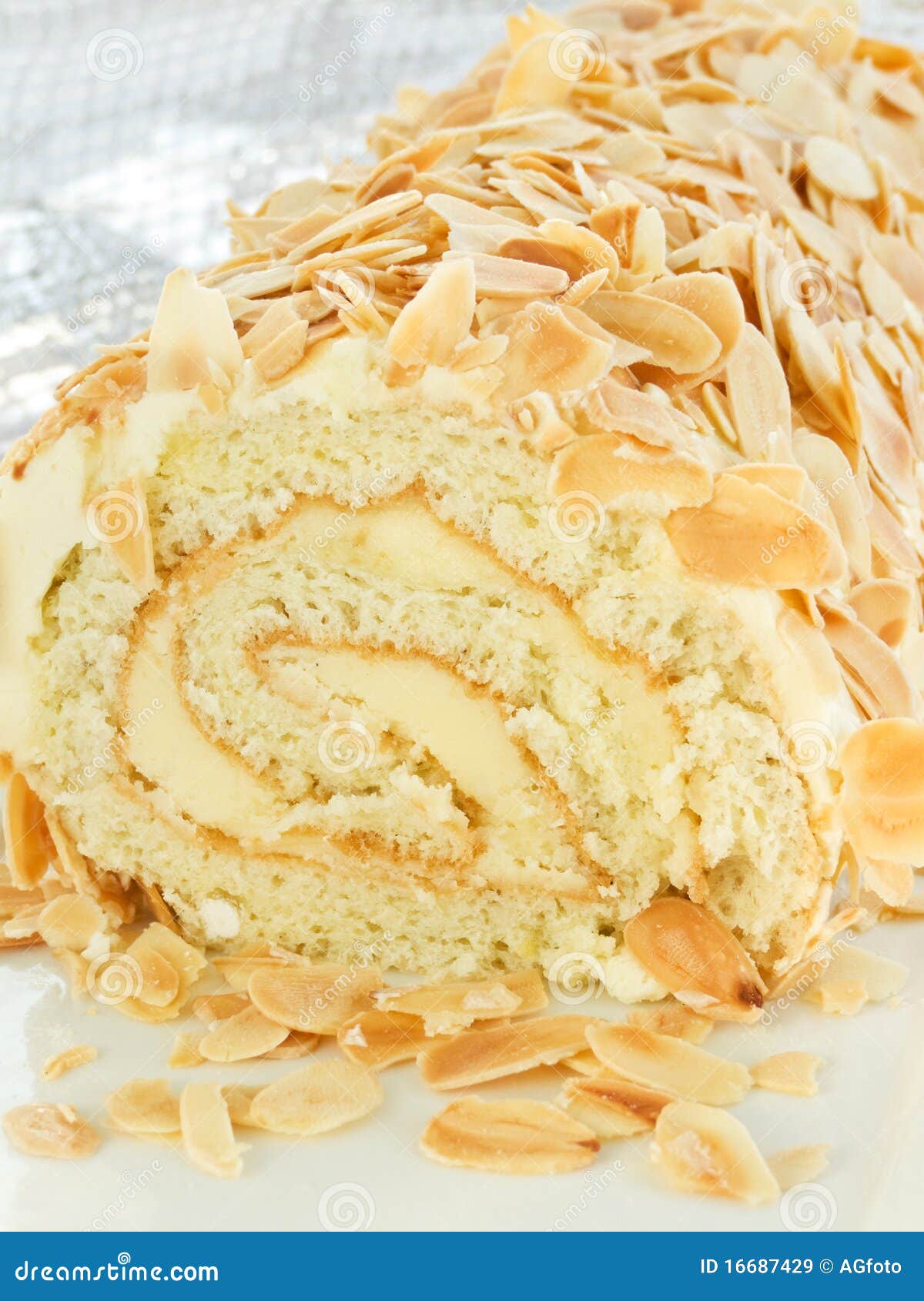 Yule log stock image. Image of sponge, healthy, holiday - 16687429